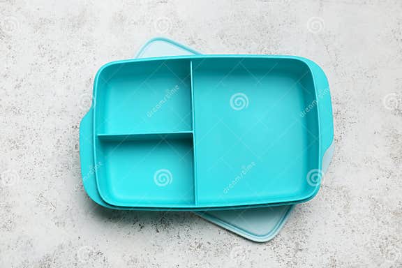 Empty School Lunchbox on Light Background Stock Photo - Image of ...