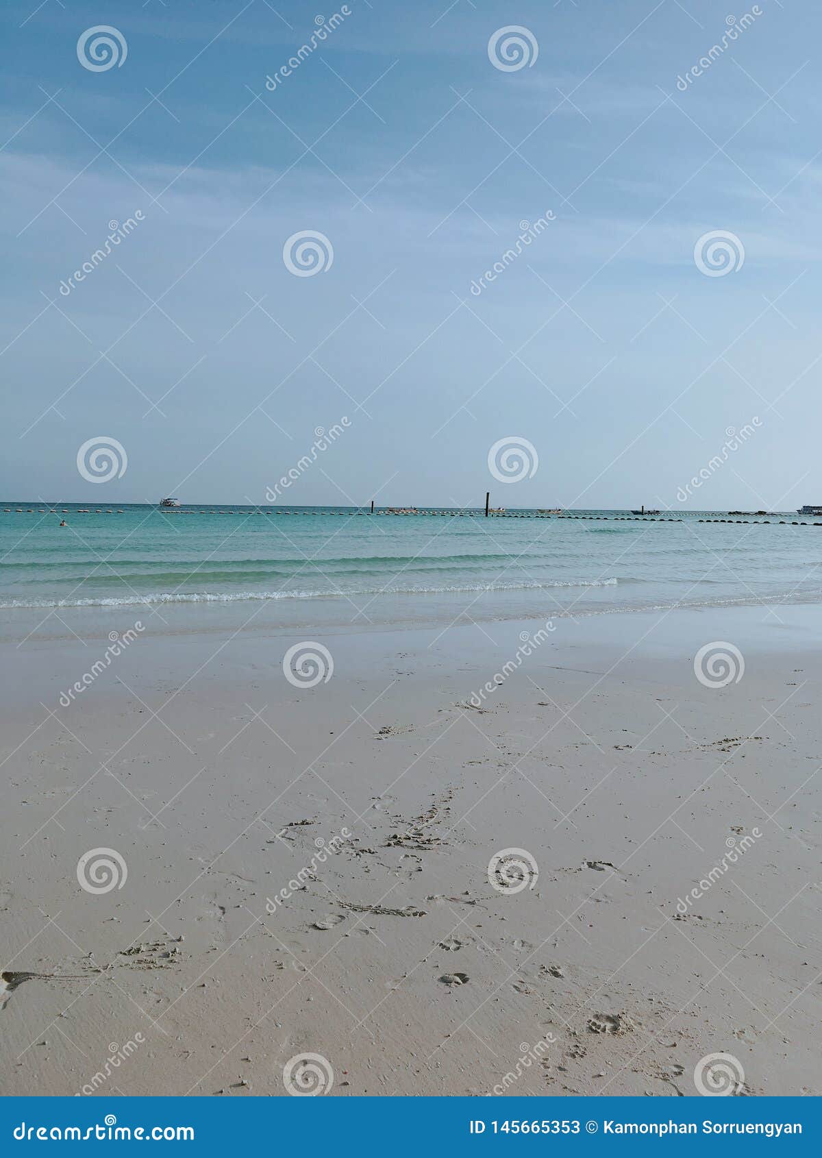 Empty sea stock image. Image of empty, alone, sand, feel - 145665353