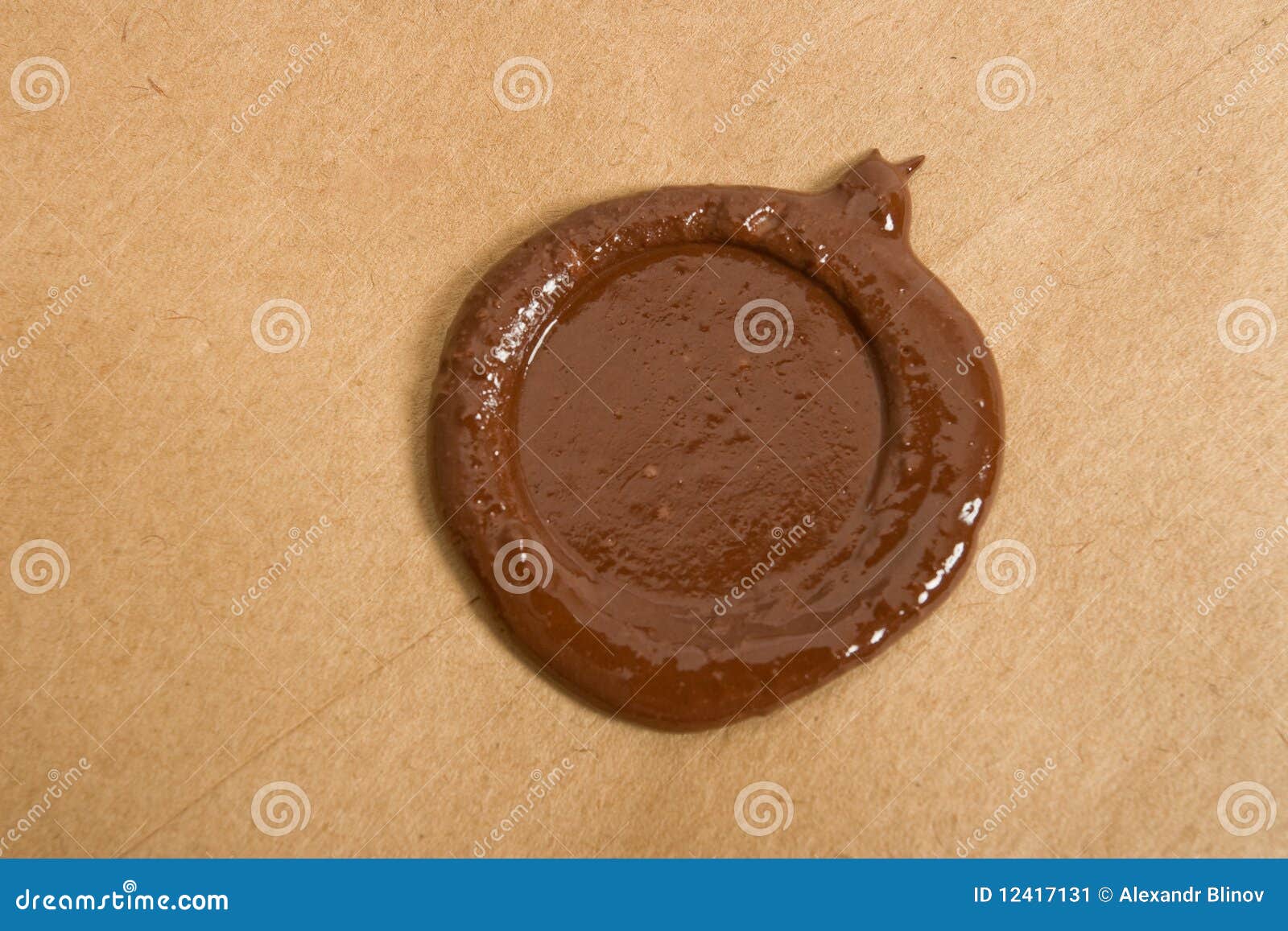 Empty sealing wax stamp stock image. Image of burnt, secrecy - 12417131