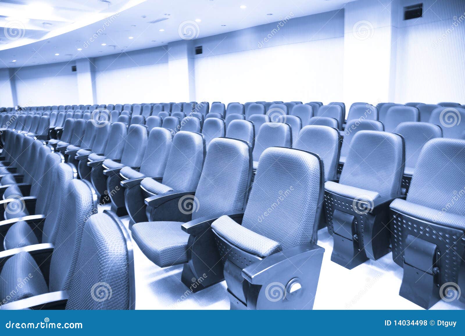 Empty seat stock photo. Image of background, auditorium - 14034498