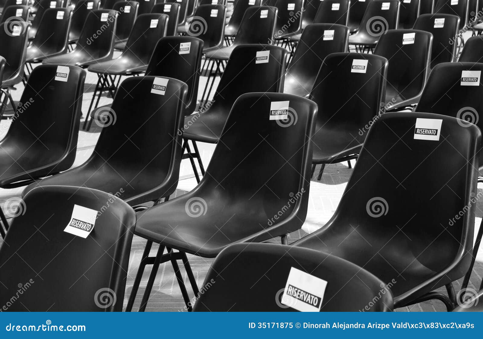 Empty seats stock image. Image of audience, convention - 35171875