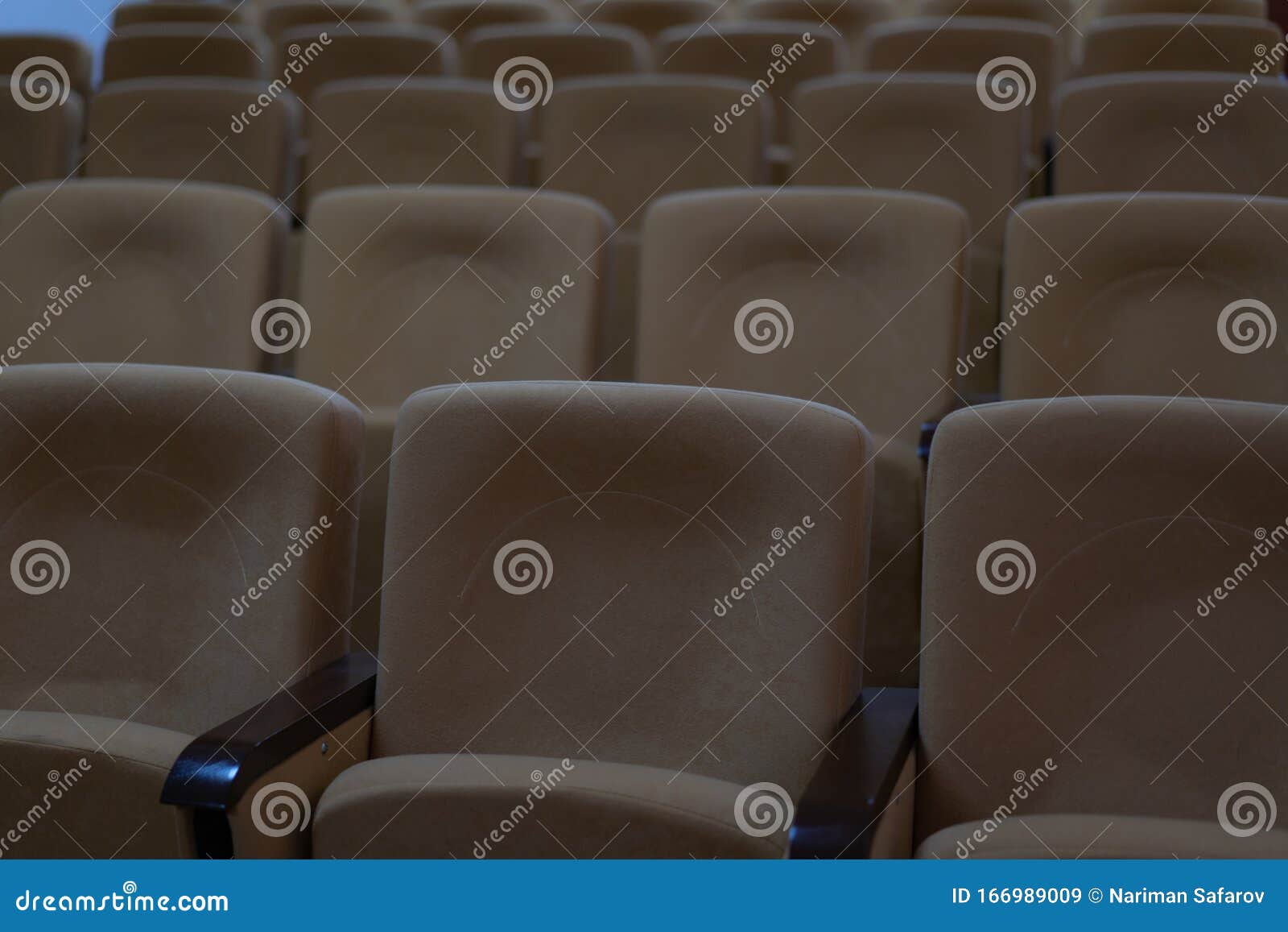 Empty Seats in the Concert Hall Stock Image - Image of audience, hall ...
