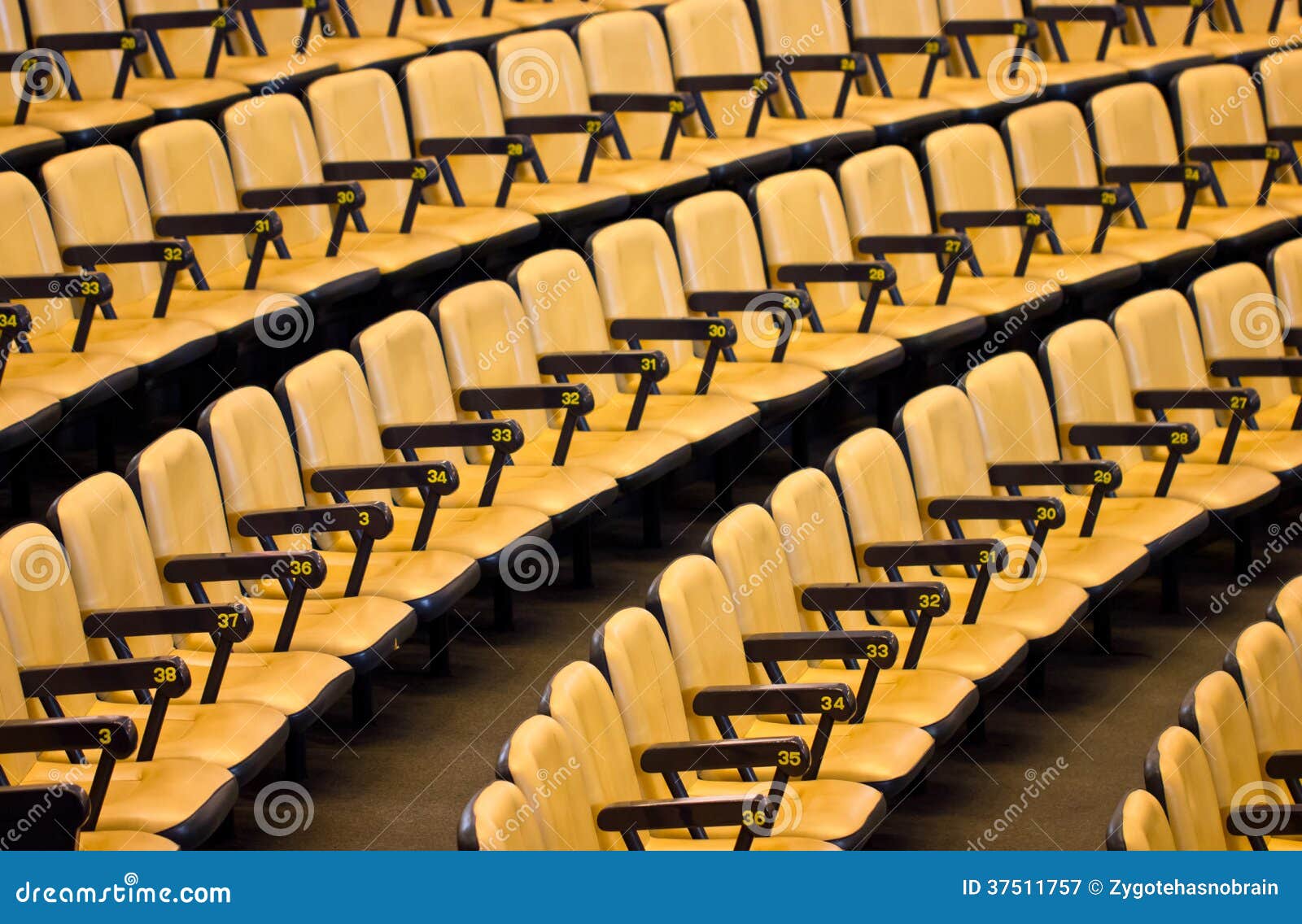 Empty Seminar Seat. stock image. Image of audience, graduation - 37511757