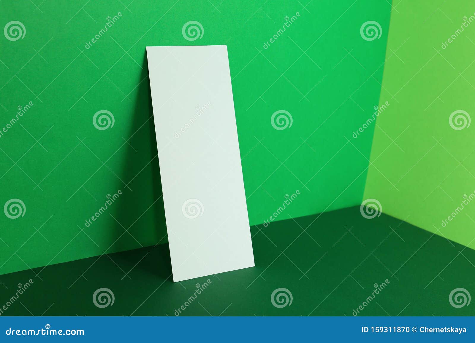 Empty Sheet. Mockup for Design Stock Photo - Image of card, advert ...