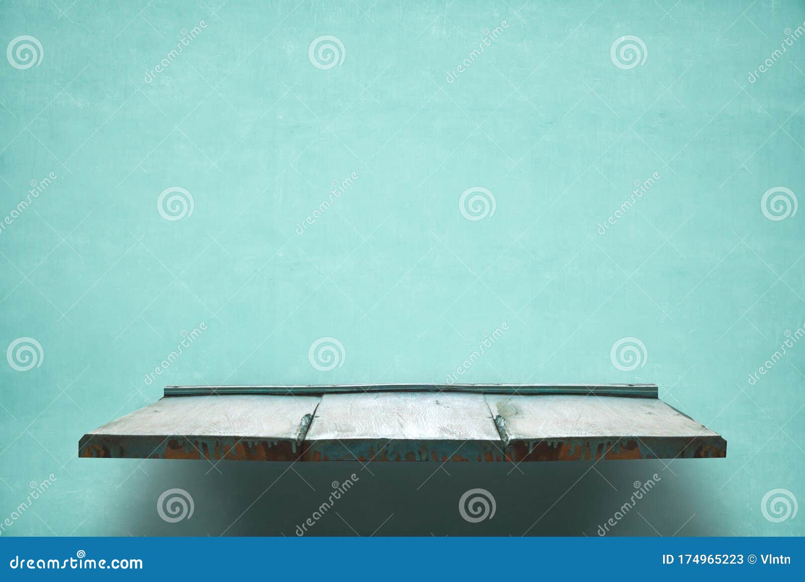 Empty shelf background stock image. Image of table, template - 174965223