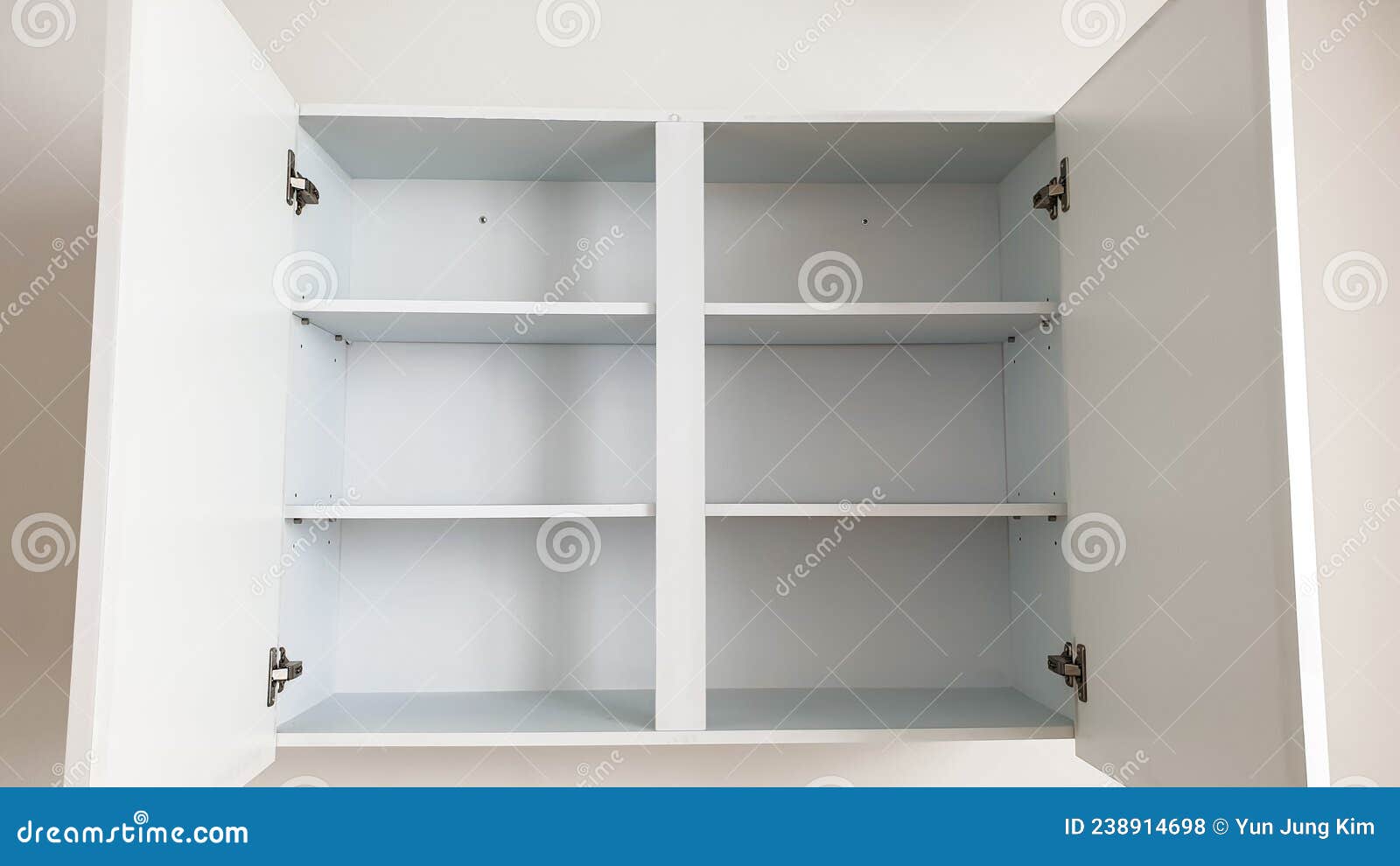 This is an empty shelf. stock photo. Image of desk, cabinetry - 238914698