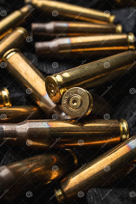 Empty Shells from Weapons on Black Smoldering Coals. Consequences of ...