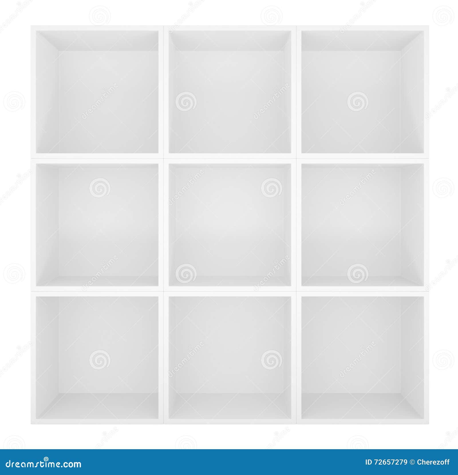 Empty Shelves, Blank Bookcase Library Stock Image - Image of bookshelf ...