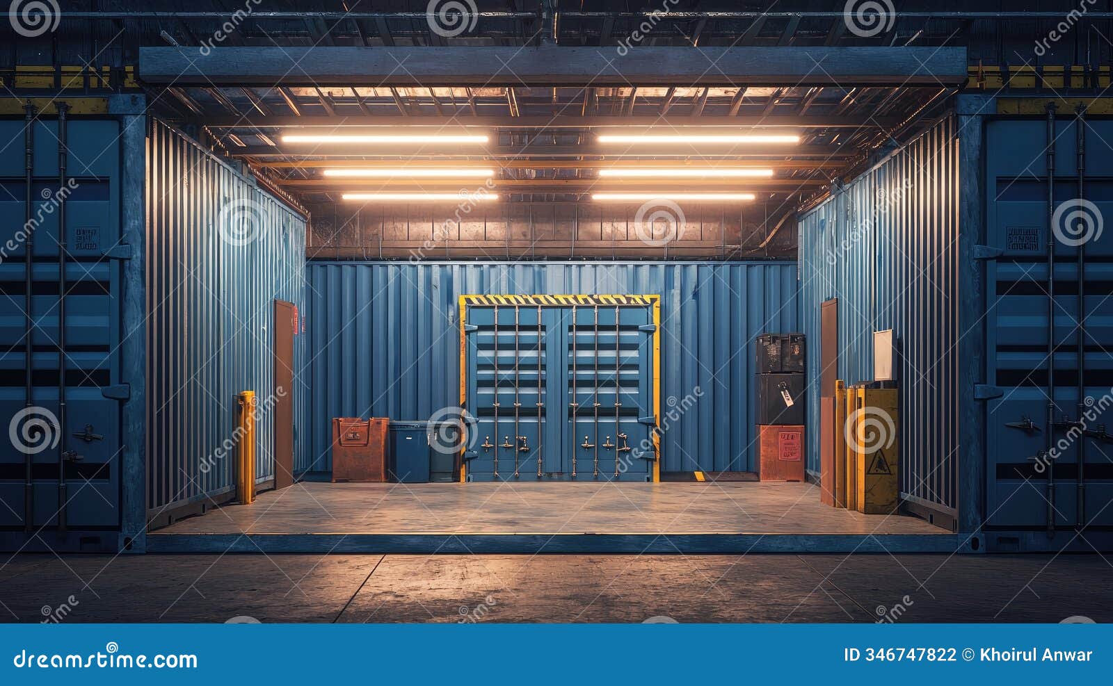 Empty Shipping Box Stock Image | CartoonDealer.com #330809167