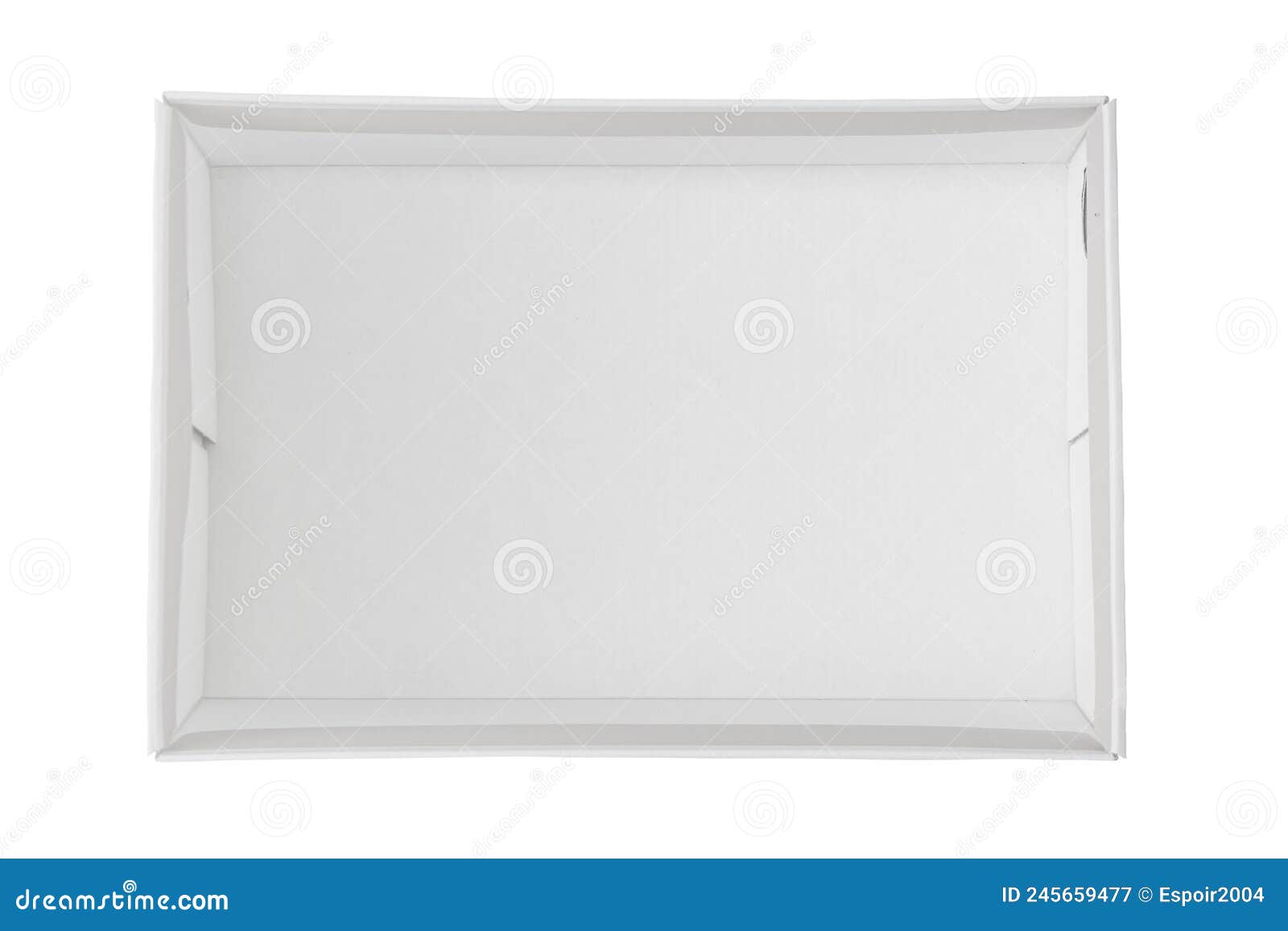 Empty shoe box mockup. stock image. Image of storage - 245659477