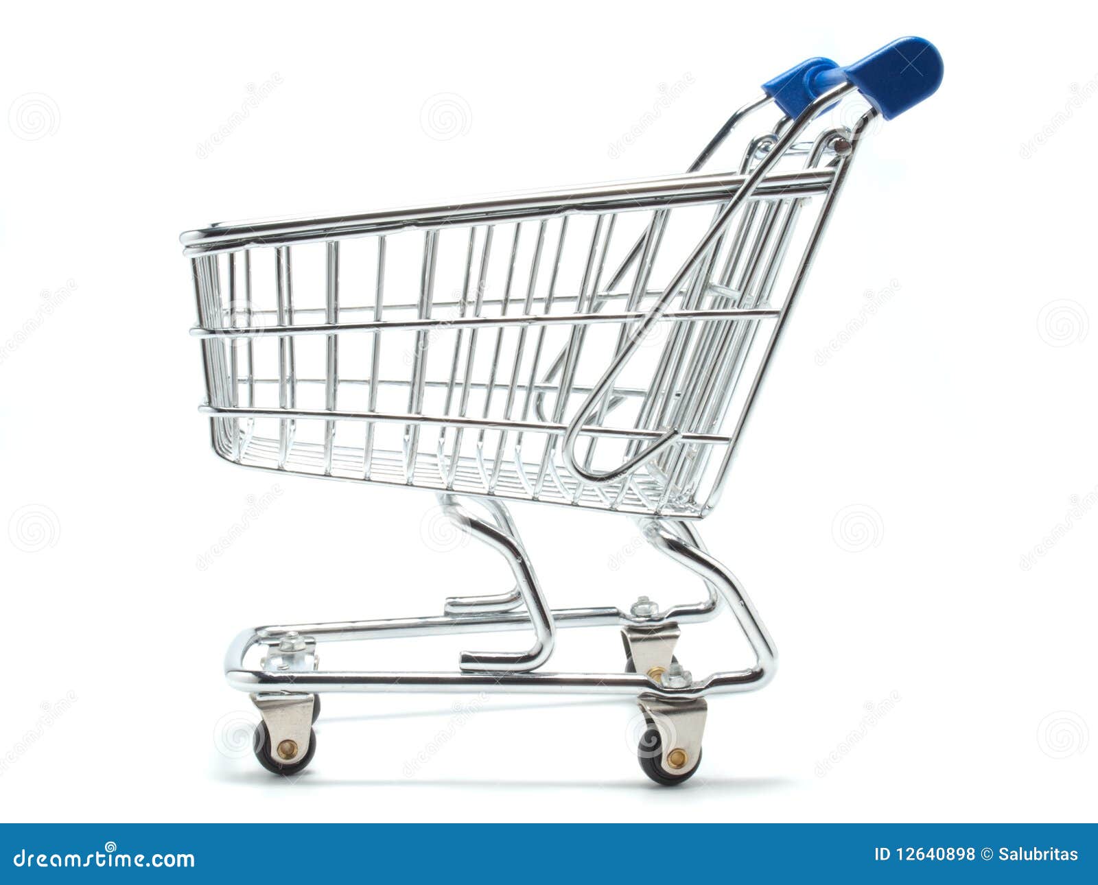 Empty Shopping Cart Side View Stock Photo - Image of blue, trolley ... Empty Shopping Cart Side View Stock Photo - Image of blue, trolley ...
