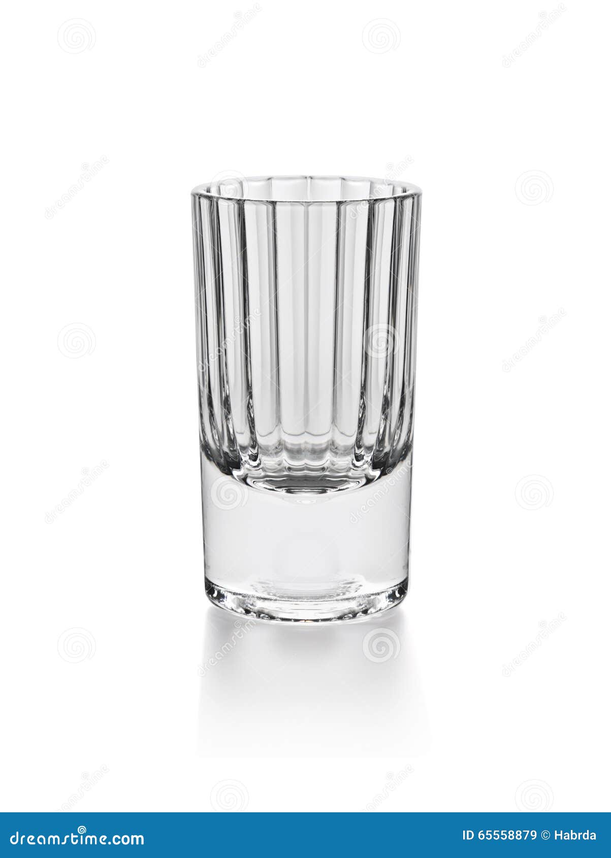 Empty shot glass stock image. Image of single, beverage - 65558879