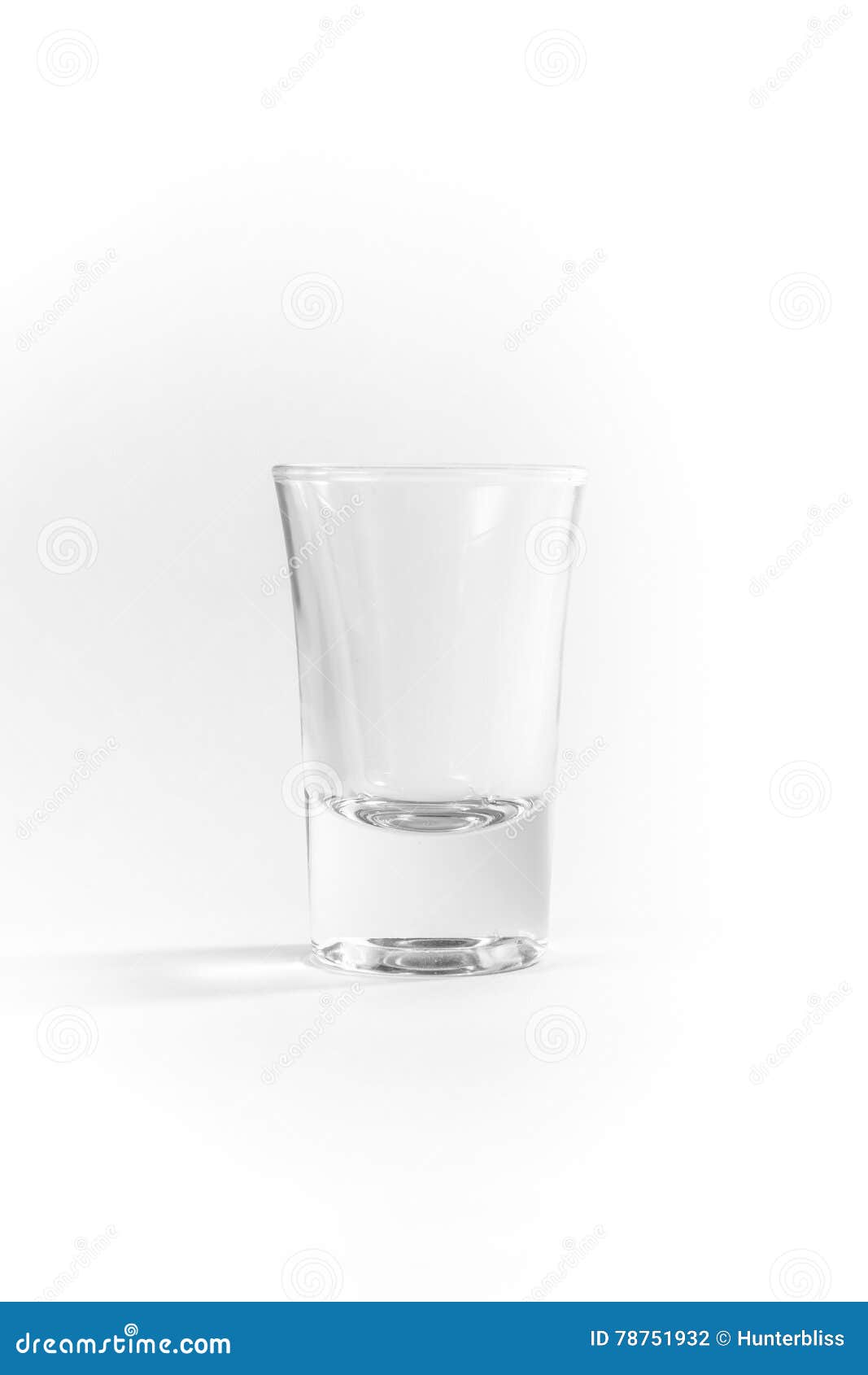 Empty Shot Glass Party Drinking Alcohol Beer Whiskey Clear Stock Photo ...