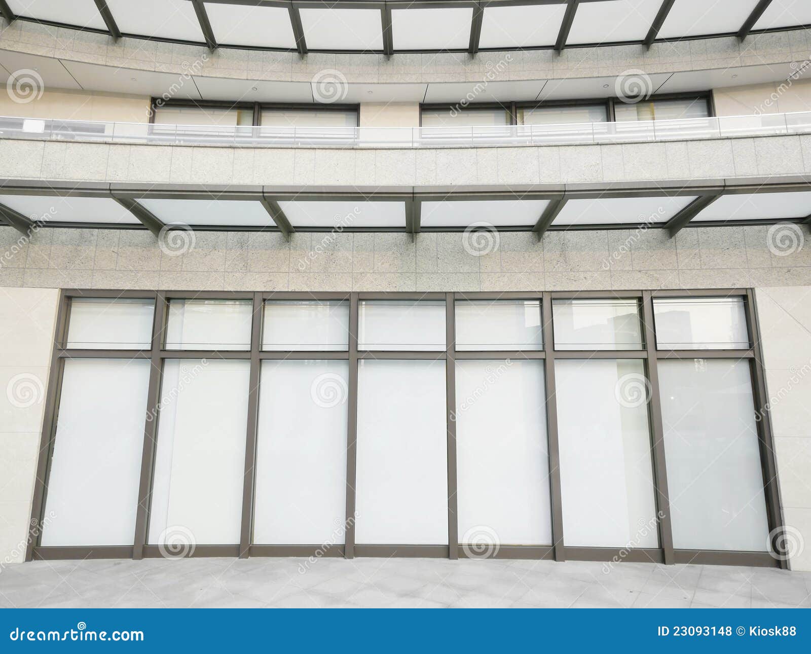 Empty showcase stock photo. Image of glass, gallery, frame - 23093148