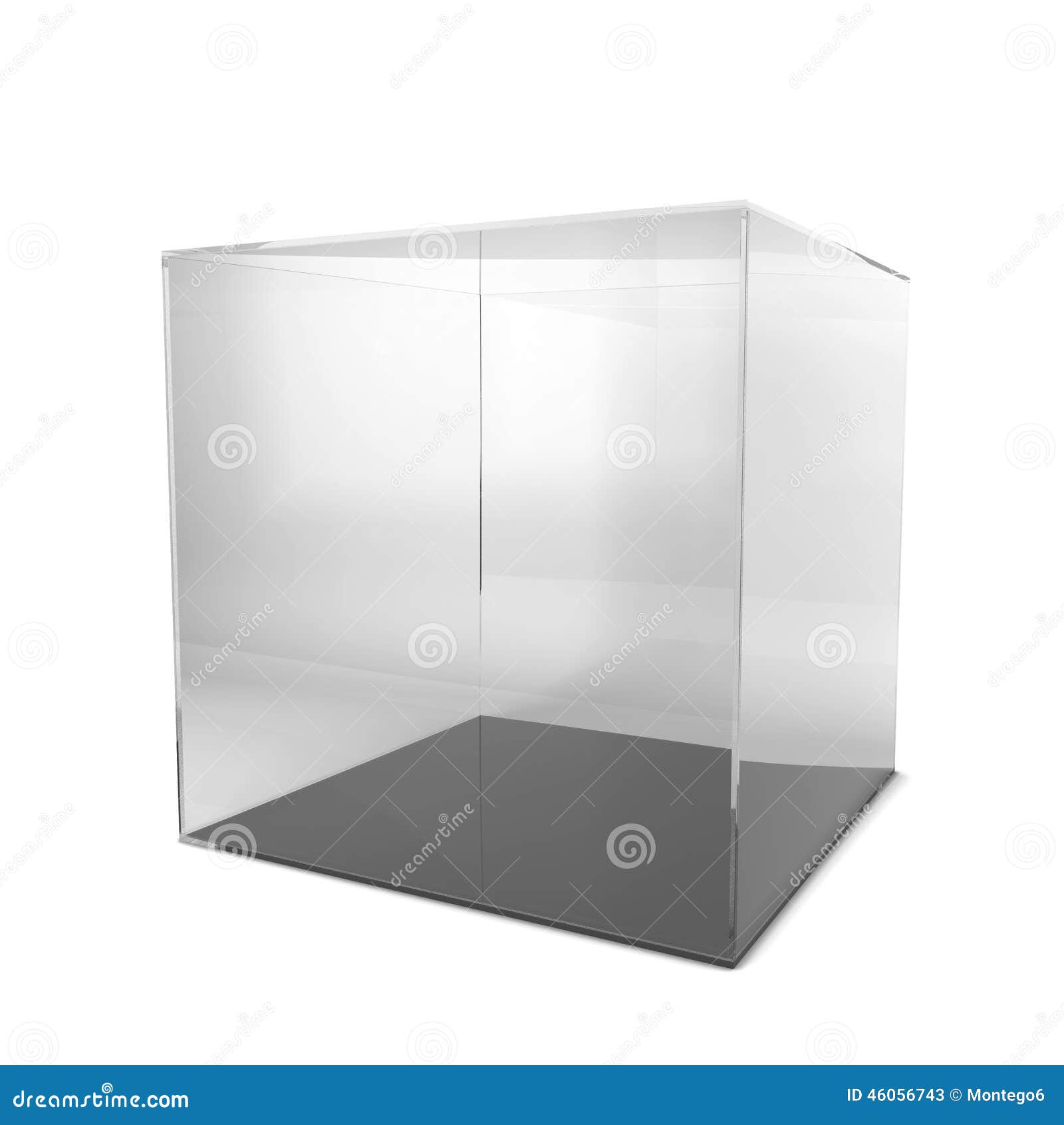 Empty showcase stock illustration. Illustration of blank - 46056743