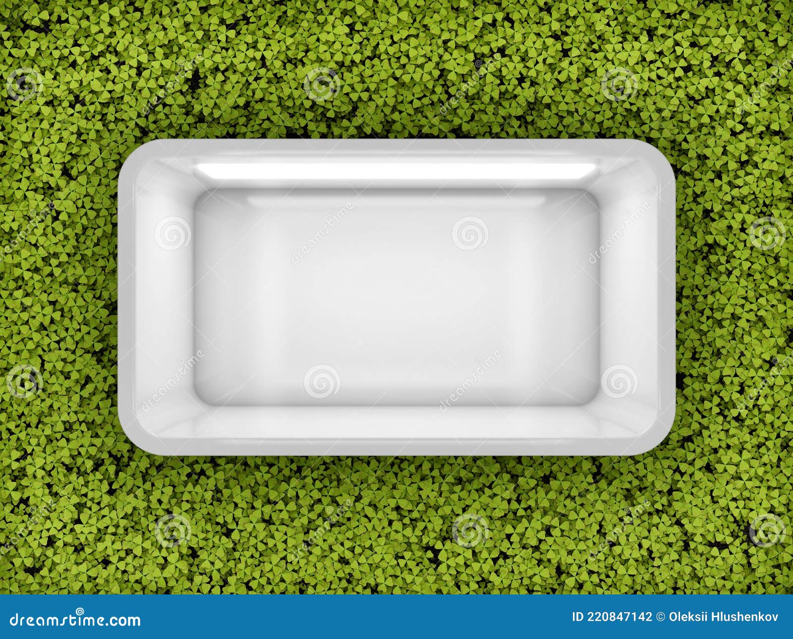 Empty showcase window stock illustration. Illustration of blank - 220847142
