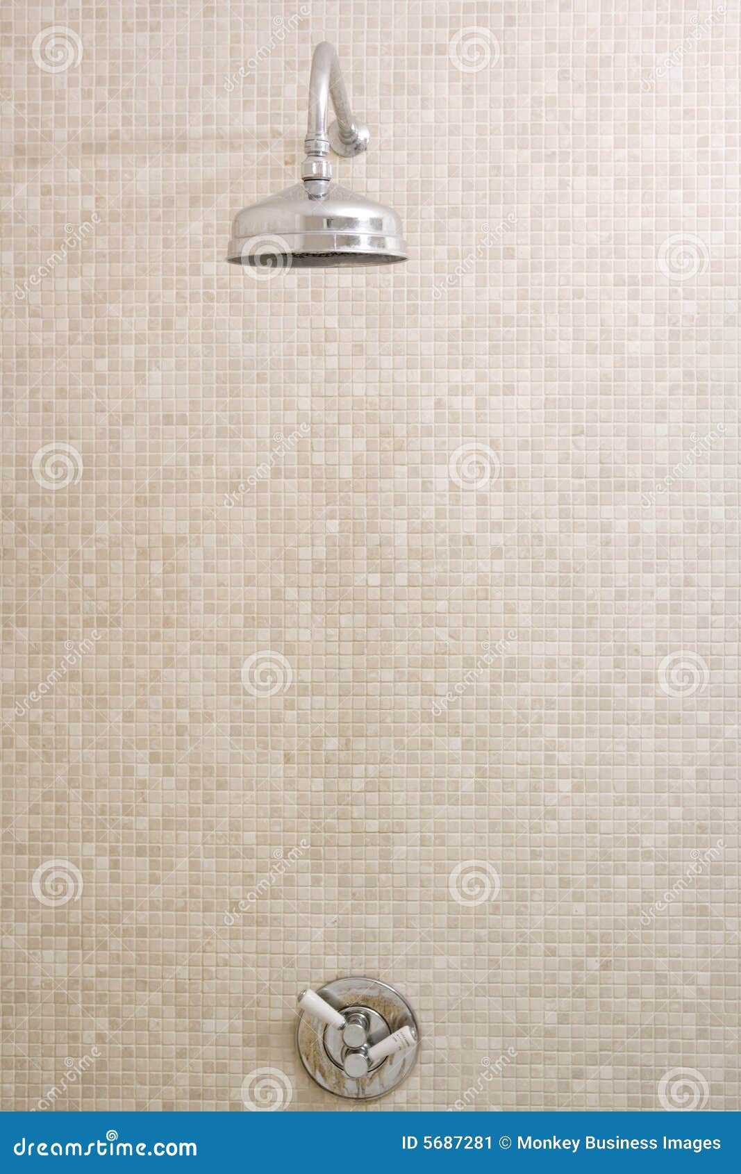 Empty shower stock image. Image of copy, modern, shower - 5687281