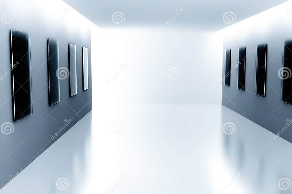 Empty showroom stock illustration. Illustration of indoors - 29671111