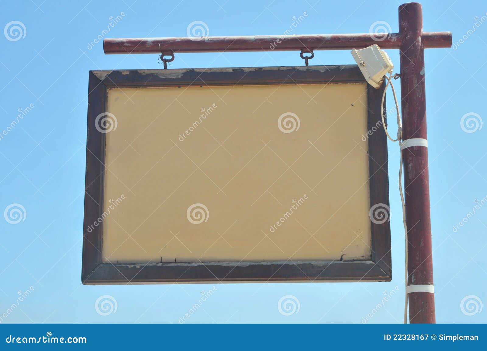 Empty Sign stock image. Image of label, board, empty - 22328167