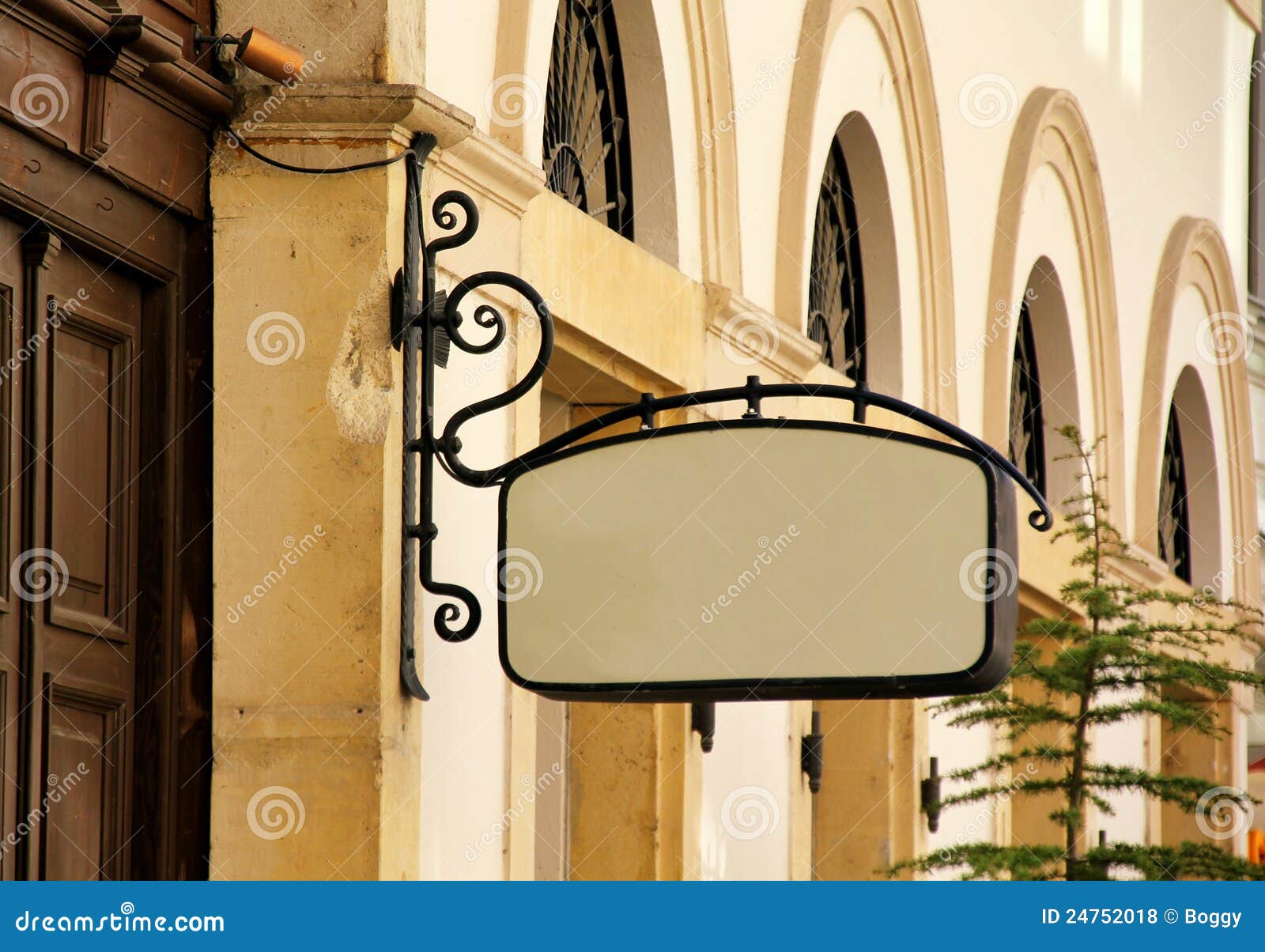 Empty sign stock photo. Image of outdoor, sign, commercial - 24752018