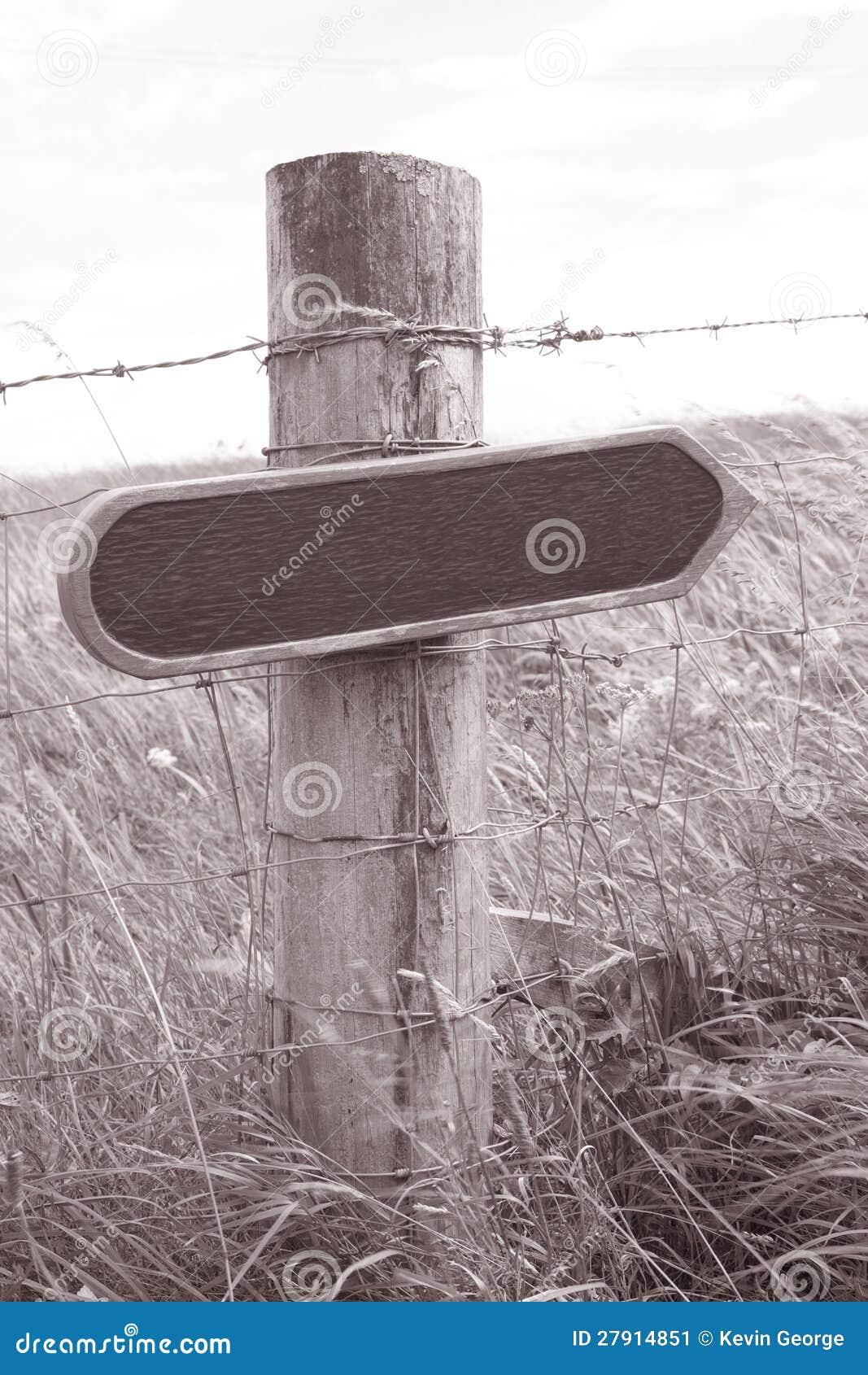 Empty Sign stock image. Image of post, black, wire, blank - 27914851