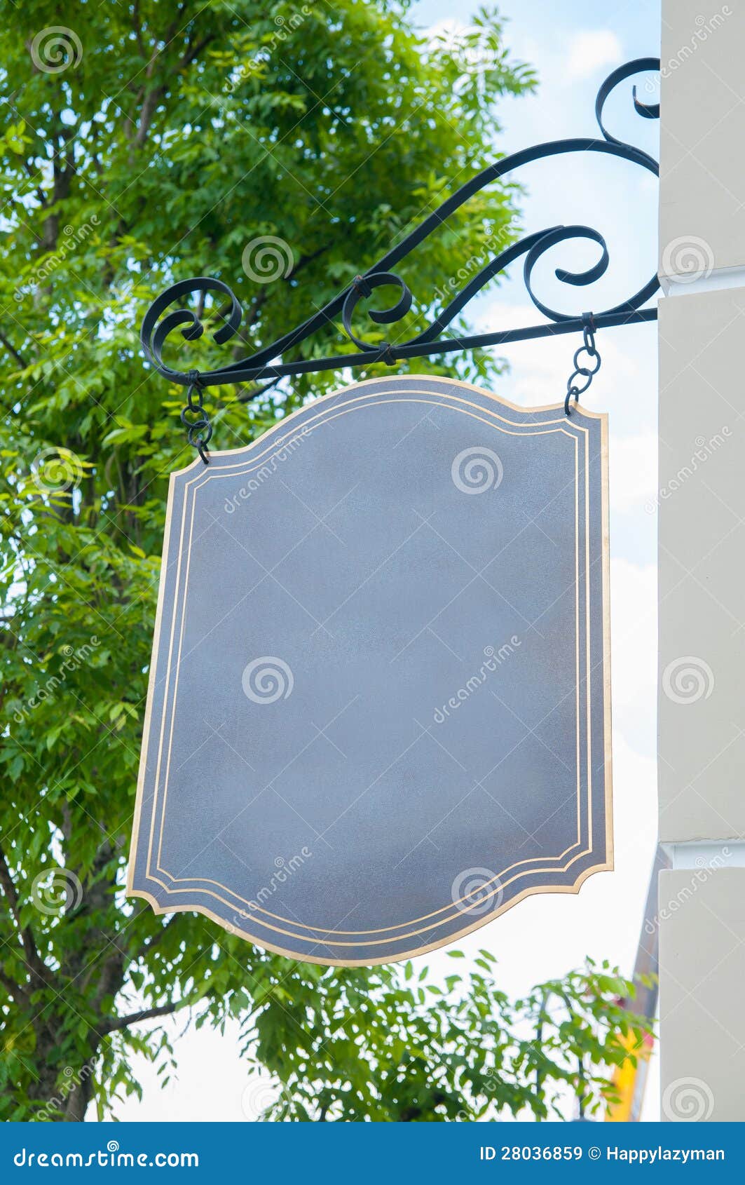 Empty sign stock image. Image of green, flat, sign, panelling - 28036859