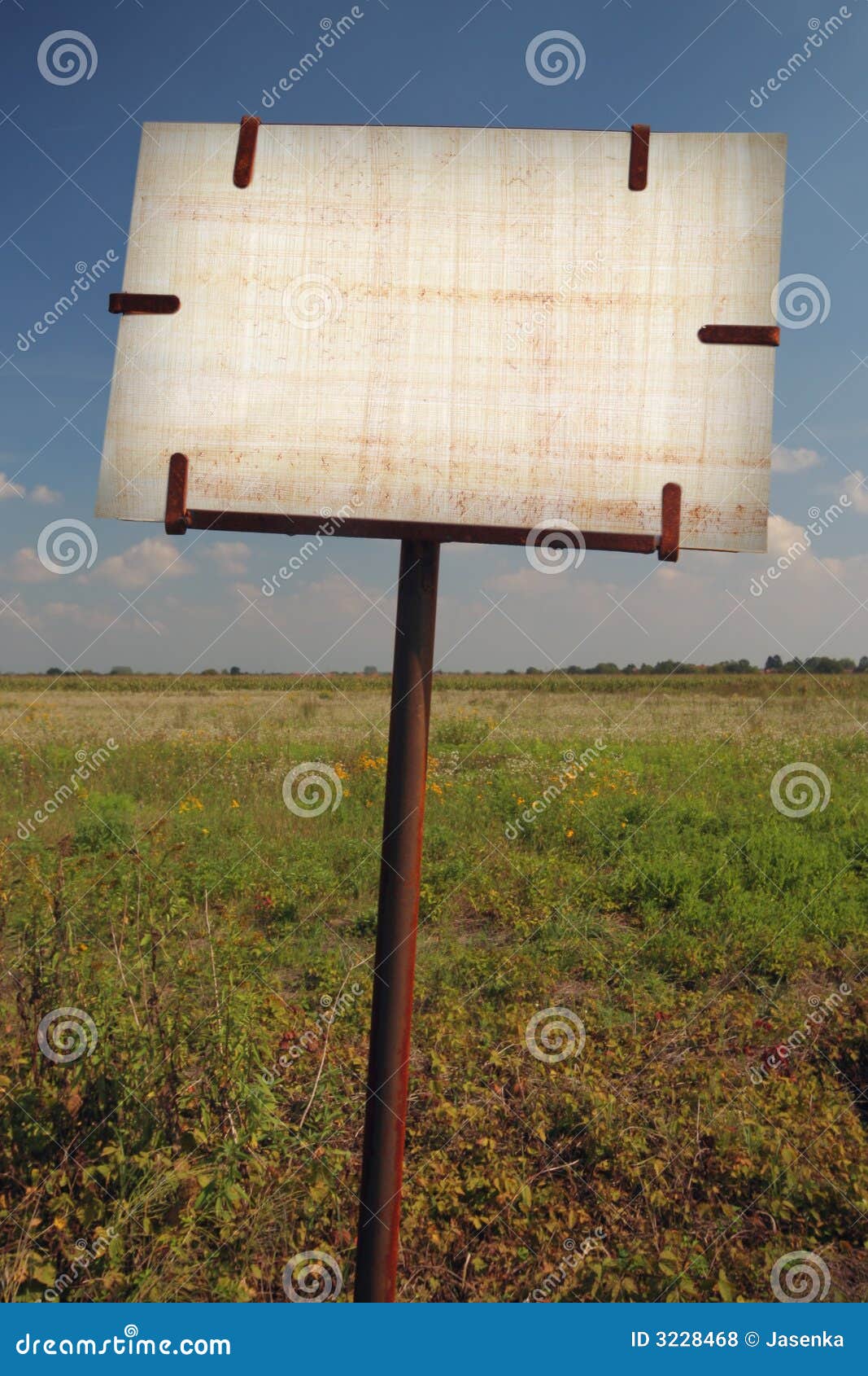 Empty sign stock photo. Image of rural, exterior, boarded - 3228468