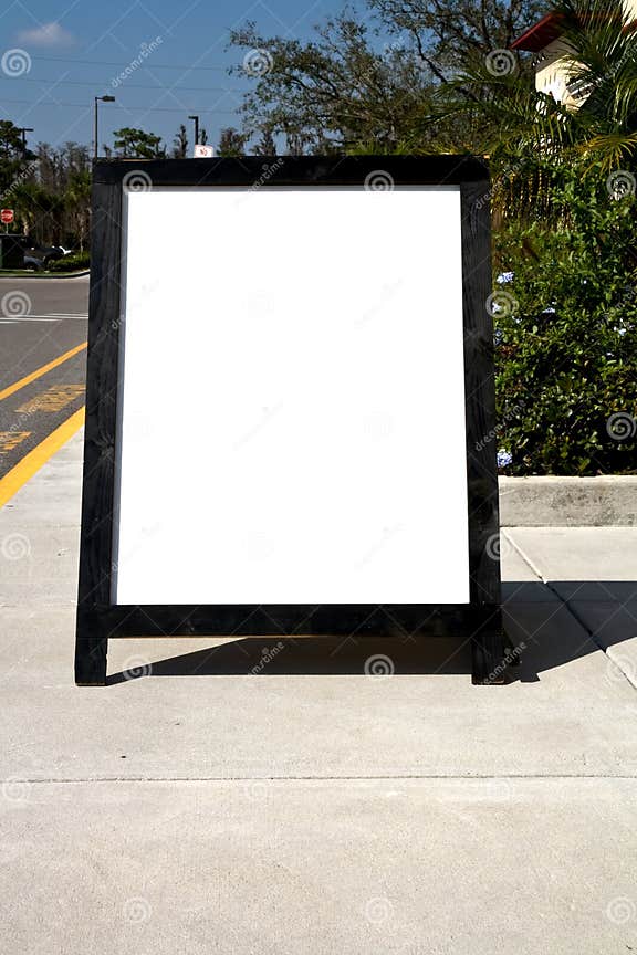 Empty Sign stock image. Image of board, empty, signs, plaque - 5097935