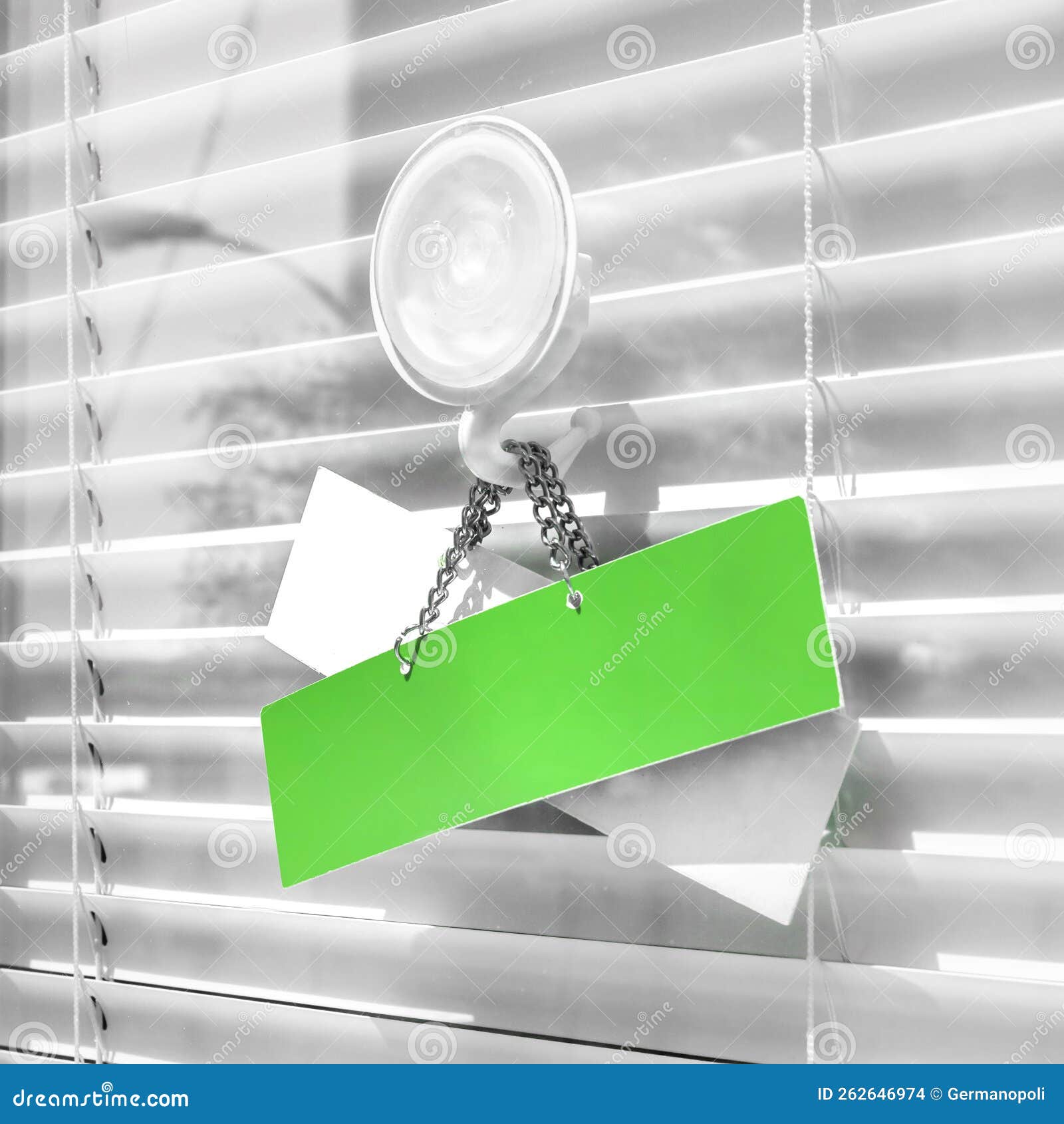 Empty sign board stock photo. Image of display, metal - 262646974