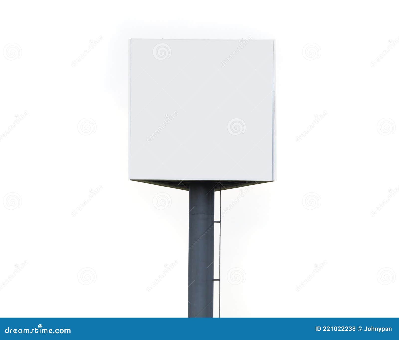 Empty Sign or Board Isolated on White Stock Photo - Image of placard ...