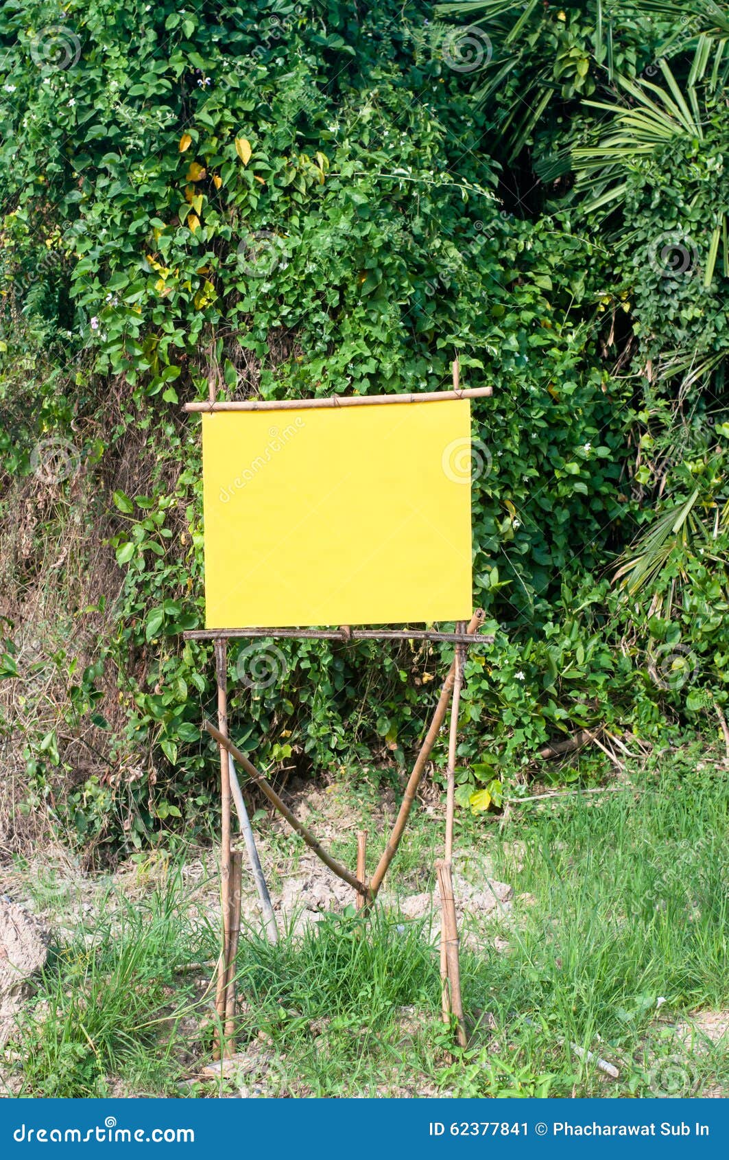 Empty Sign Board In Nature Royalty-Free Stock Photography ...