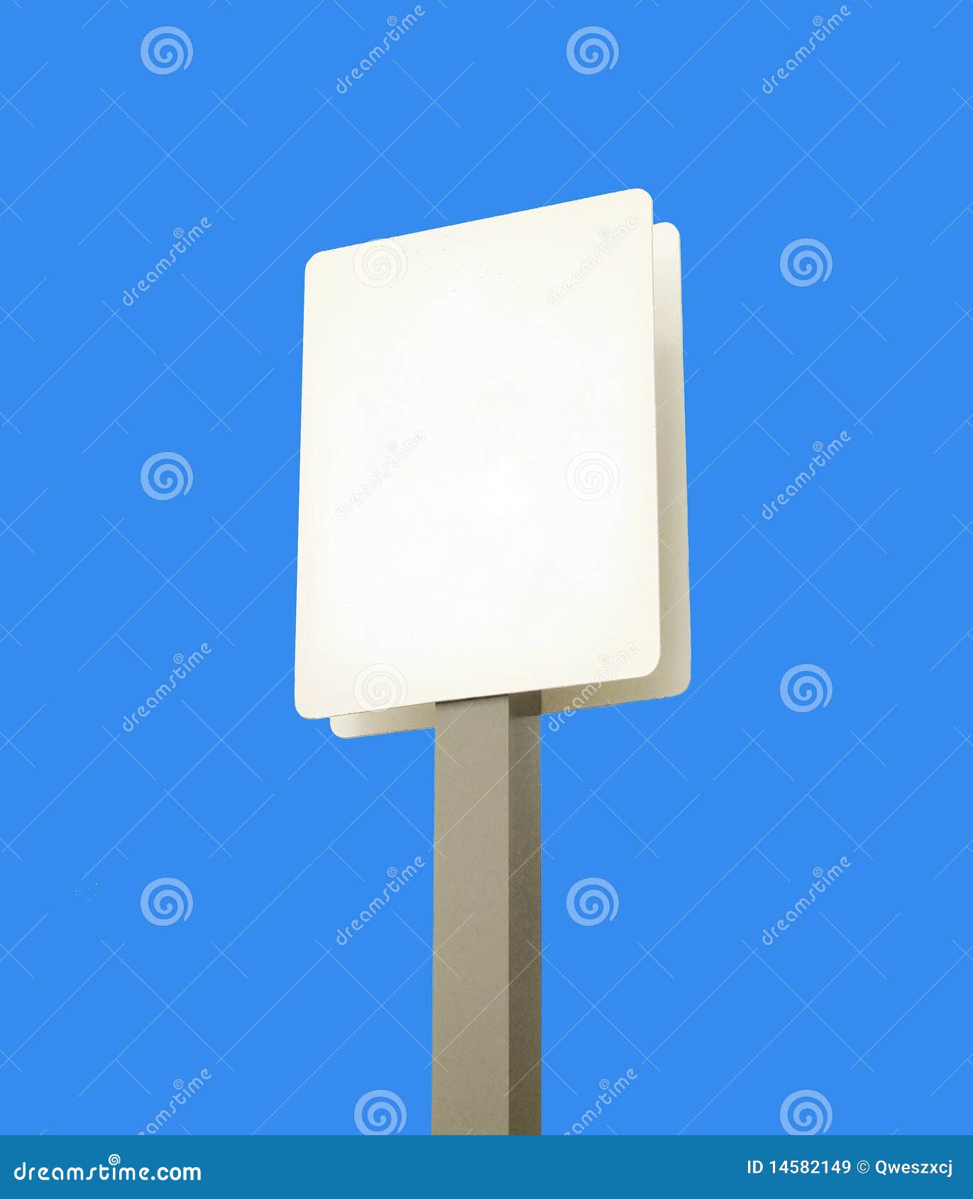 An empty sign board no2 stock image. Image of message - 14582149