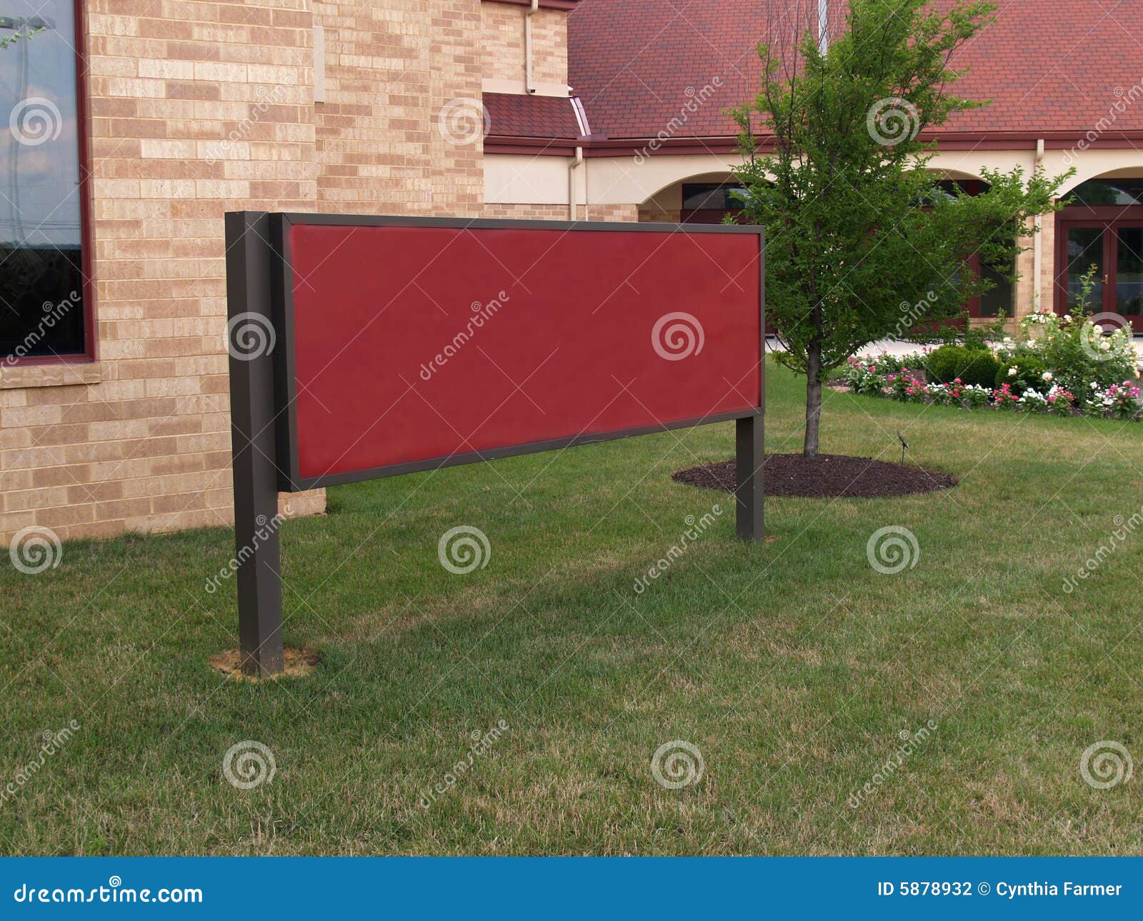 Empty Of Sign Standing Near A Swimming Pool Royalty-Free Stock Image ...