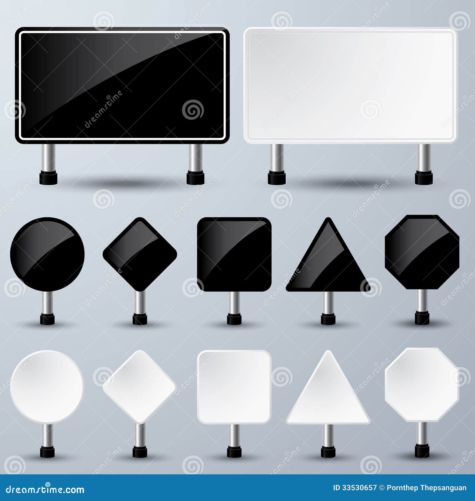 Empty sign paper stock vector. Illustration of journey - 33530657