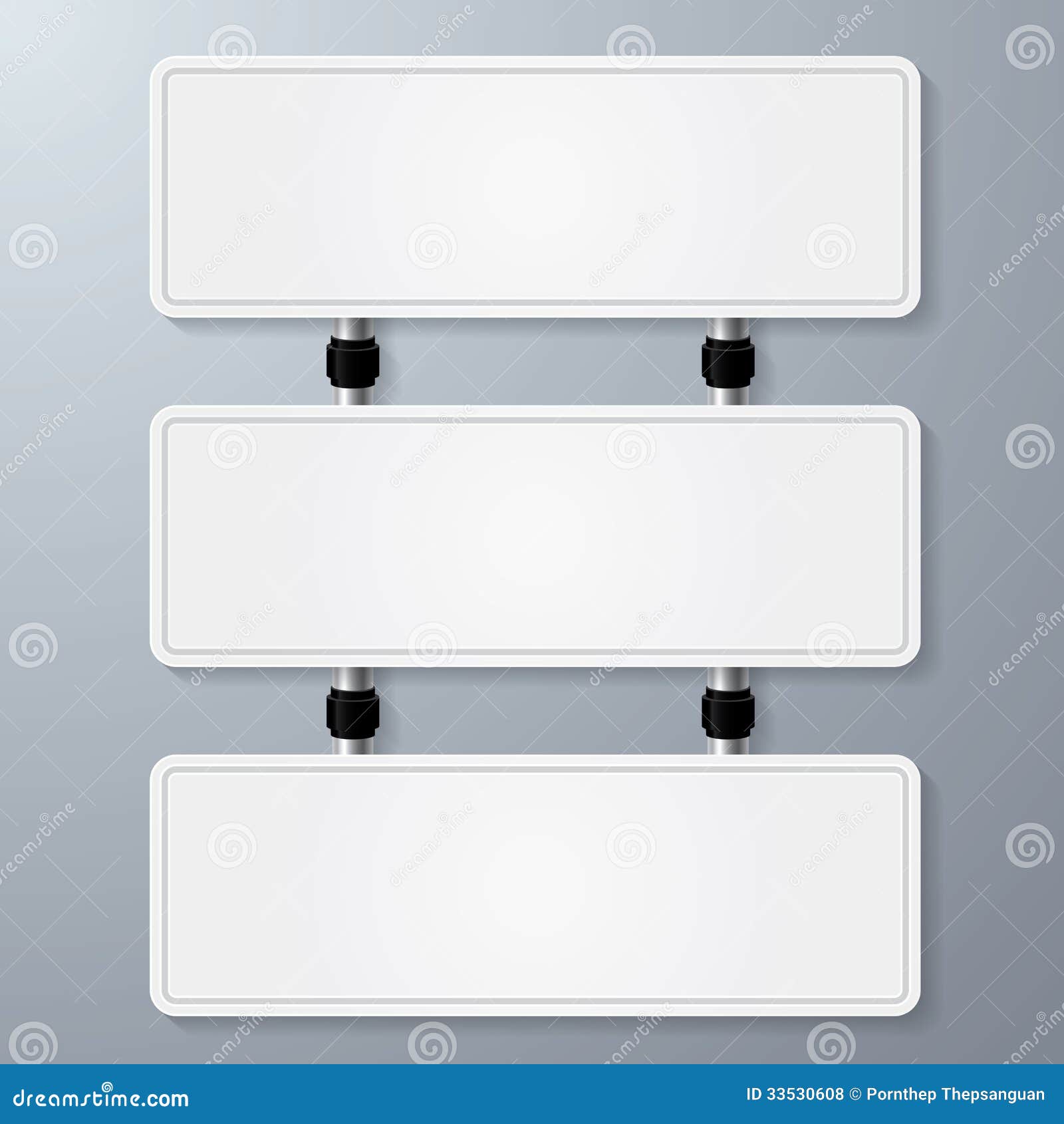 Empty sign paper stock vector. Illustration of object - 33530608