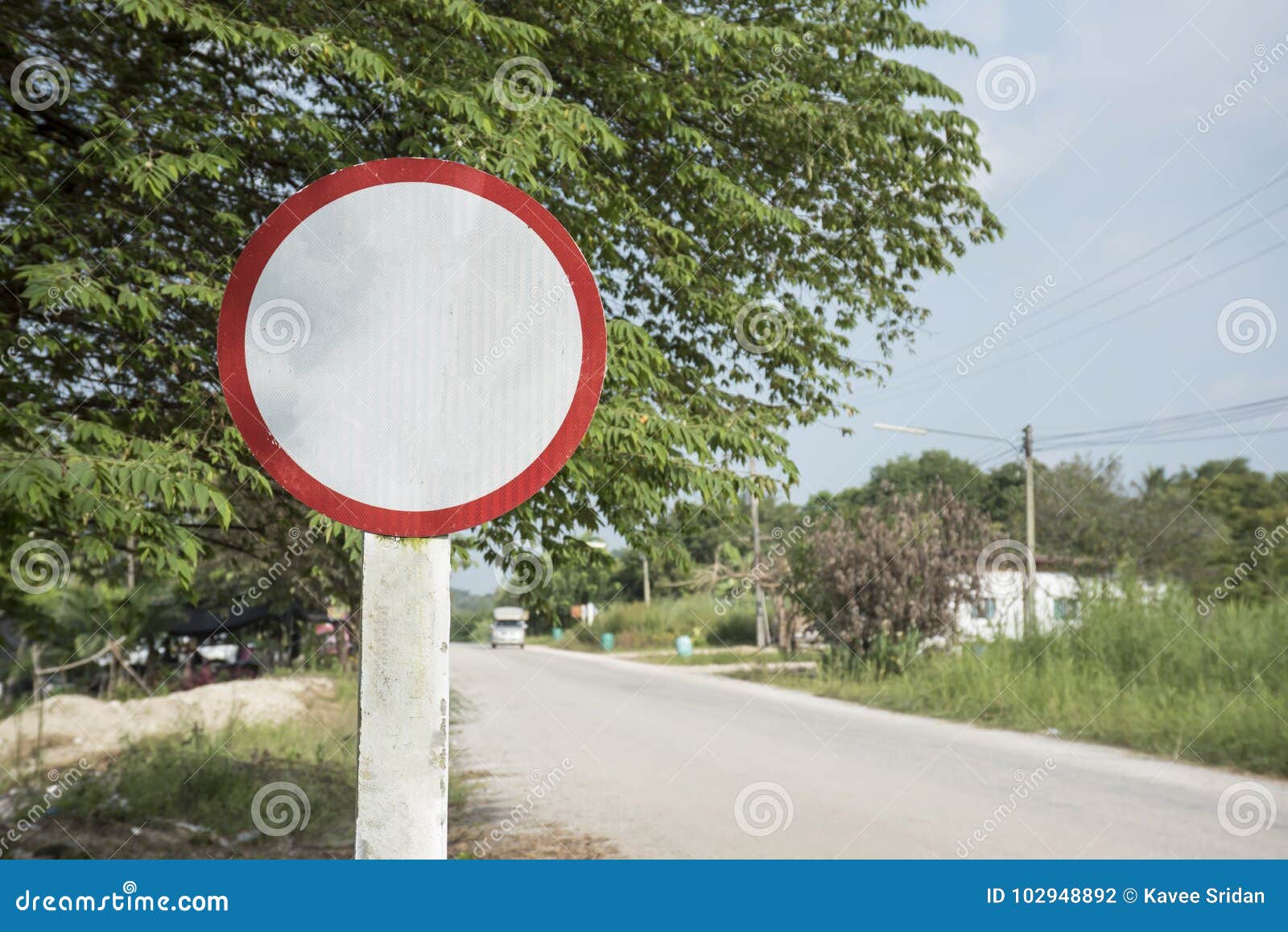 Blank Caution Sign On A Black Chalkboard Stock Photography ...