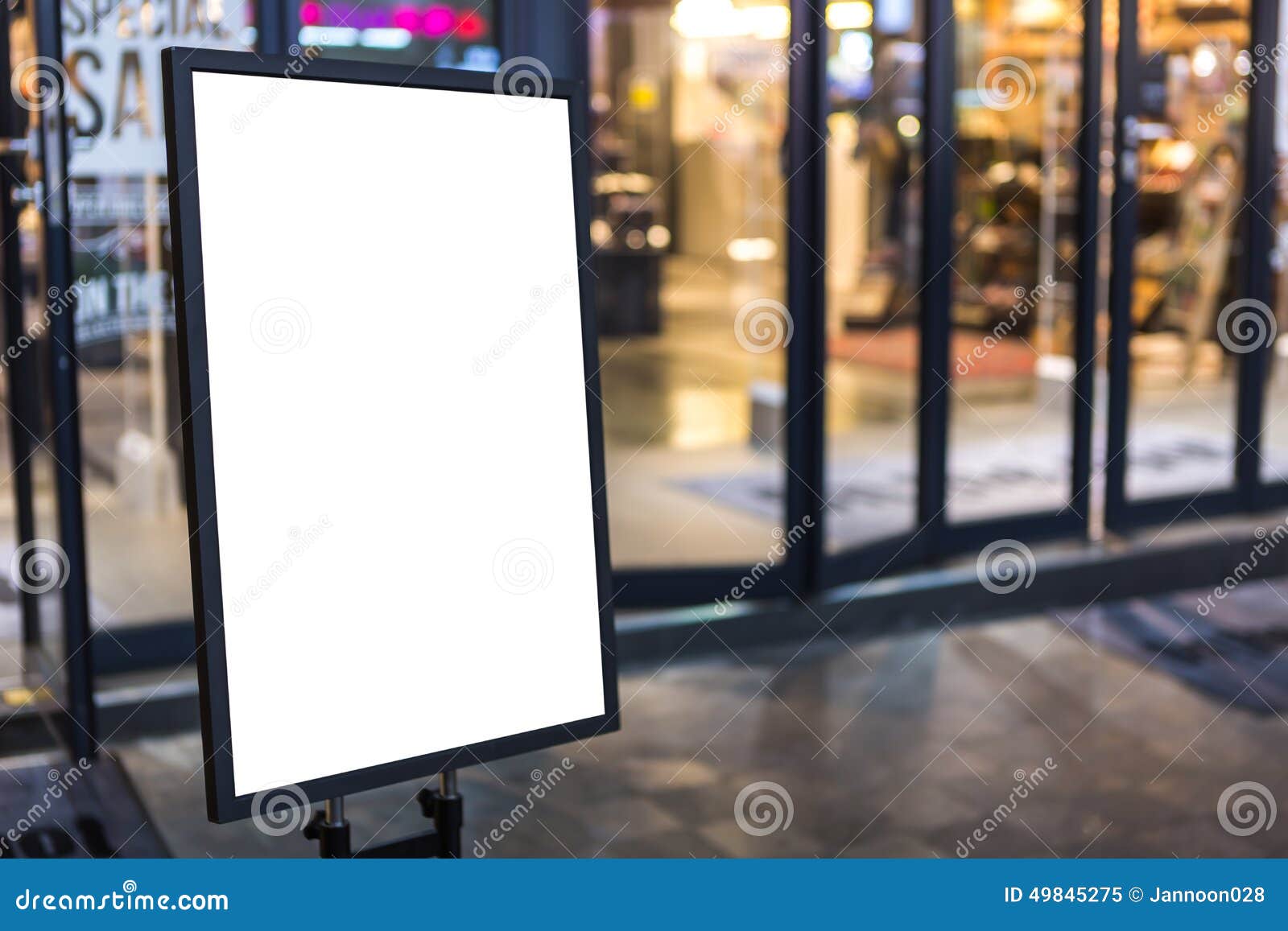 Empty sign in the street stock image. Image of information - 49845275
