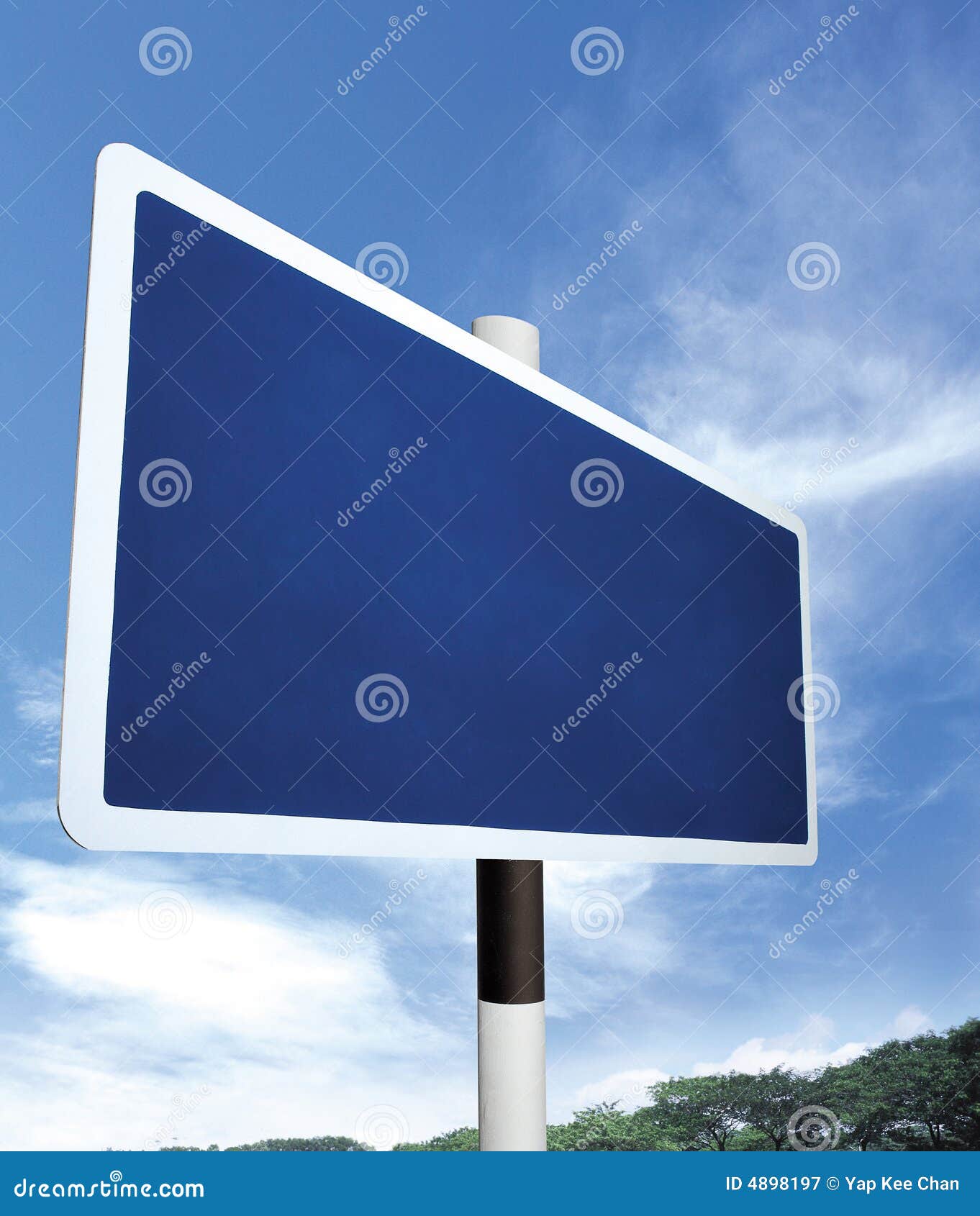 Empty signboard stock image. Image of communications, board - 4898197