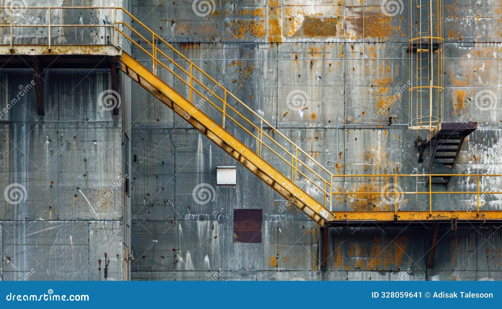 Empty Silo An Abstract Image Of An Empty Grain Silo, Highlighting The ...
