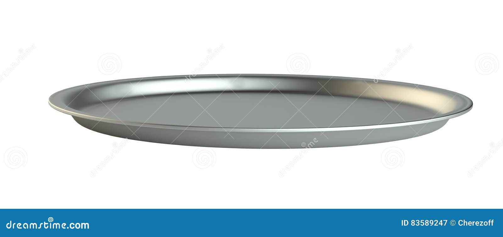 Empty silver plate stock illustration. Illustration of restaurant ...