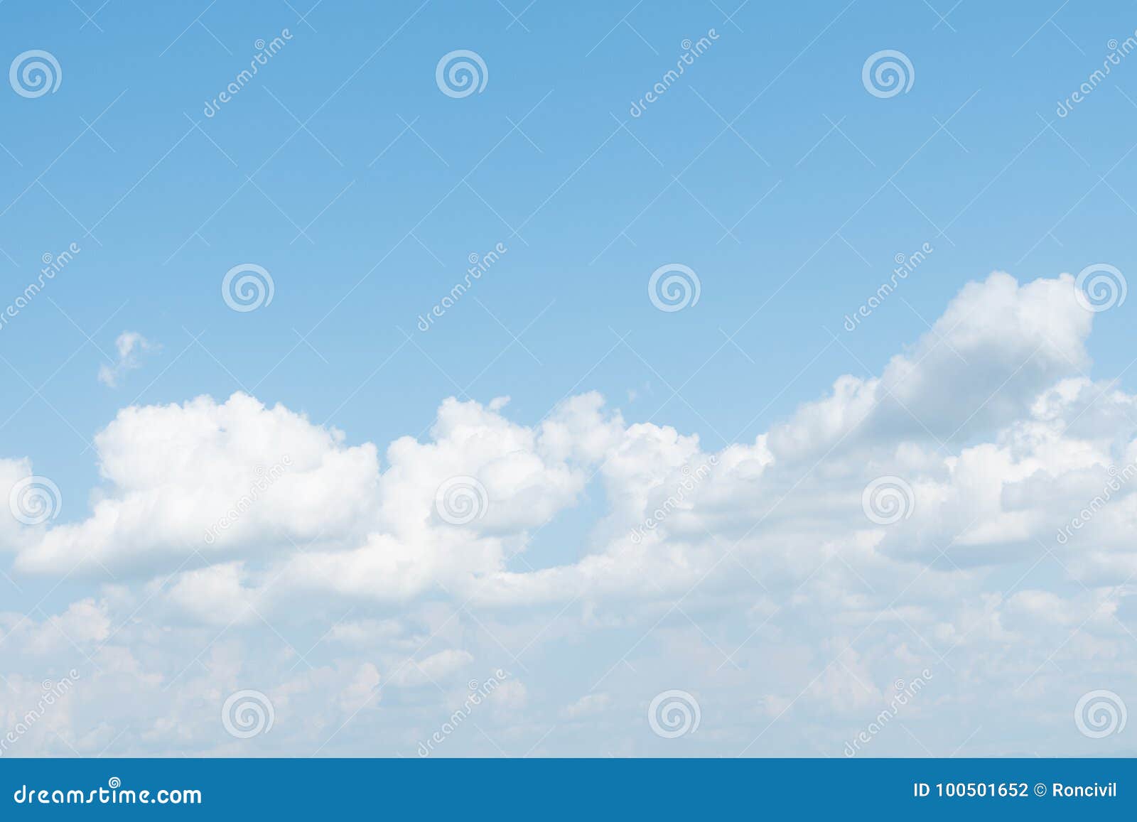 Empty sky background stock photo. Image of cloudscape - 100501652