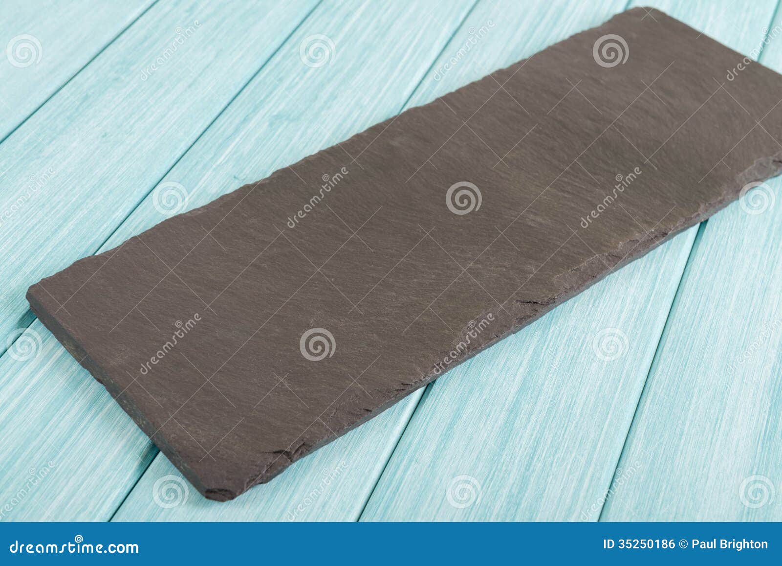 Empty Slate stock photo. Image of space, simple, platter - 35250186