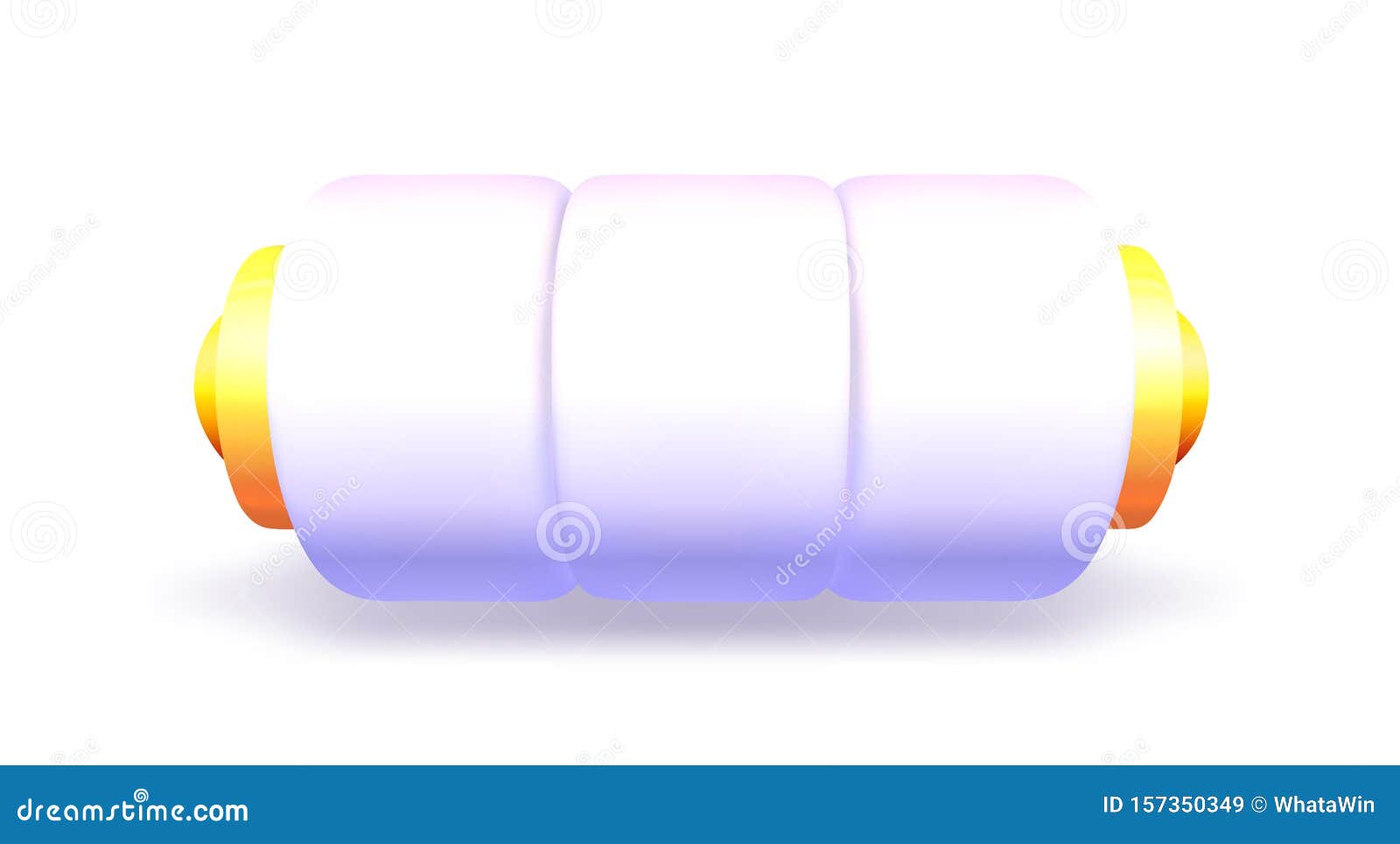 Empty Slot Machine Isolated on White Background Stock Vector ...