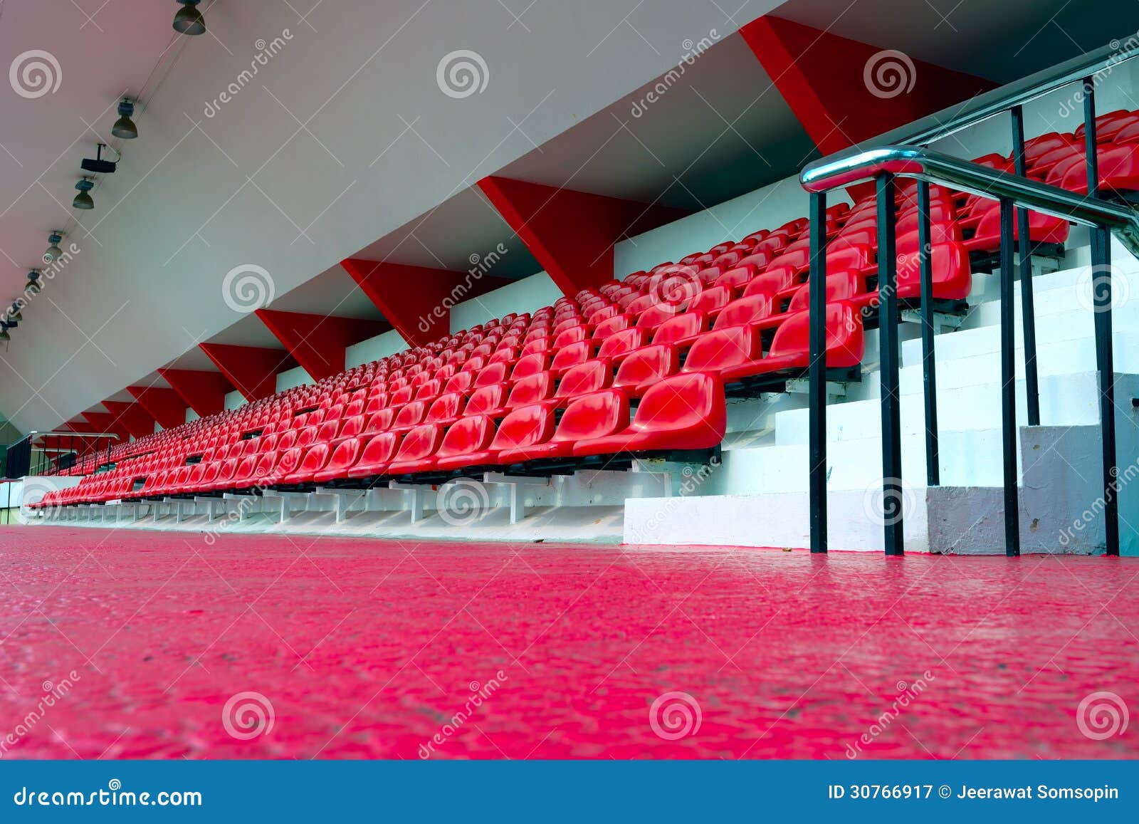 The empty small stadium stock image. Image of sport, track - 30766917