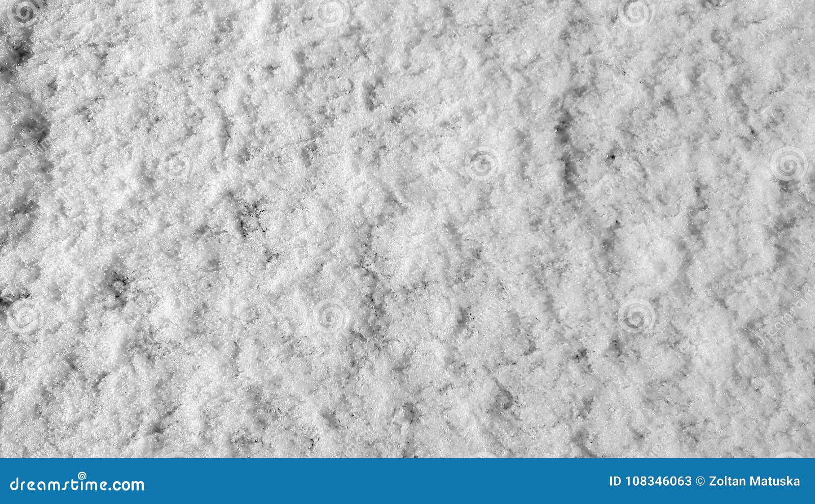 Empty Snow Surface Background Wintertime Cold Material Stock Image ...