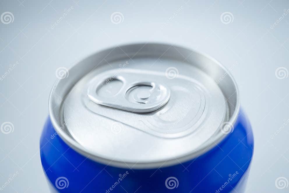 Empty Space Aluminum Can Lid Isolated on White Stock Image - Image of ...