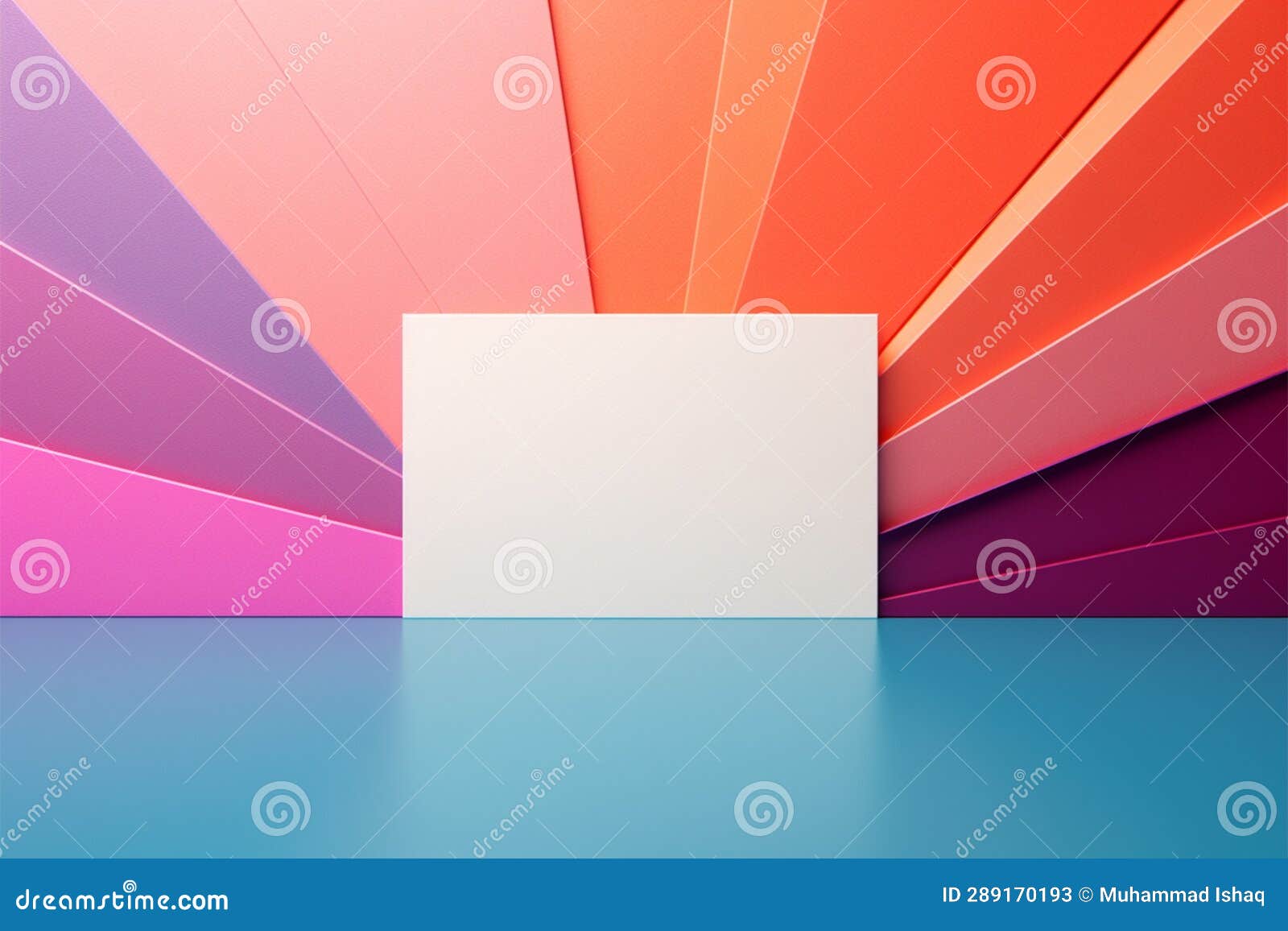 Empty Space on a Colorful Background, Ideal for Impactful Text Stock ...