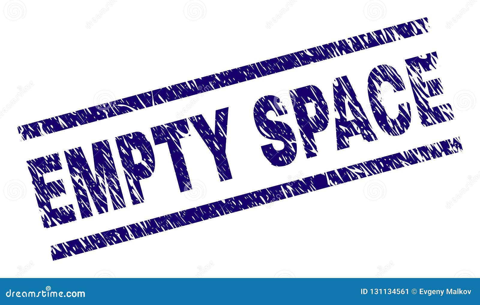 Grunge Textured EMPTY SPACE Stamp Seal Stock Vector - Illustration of ...