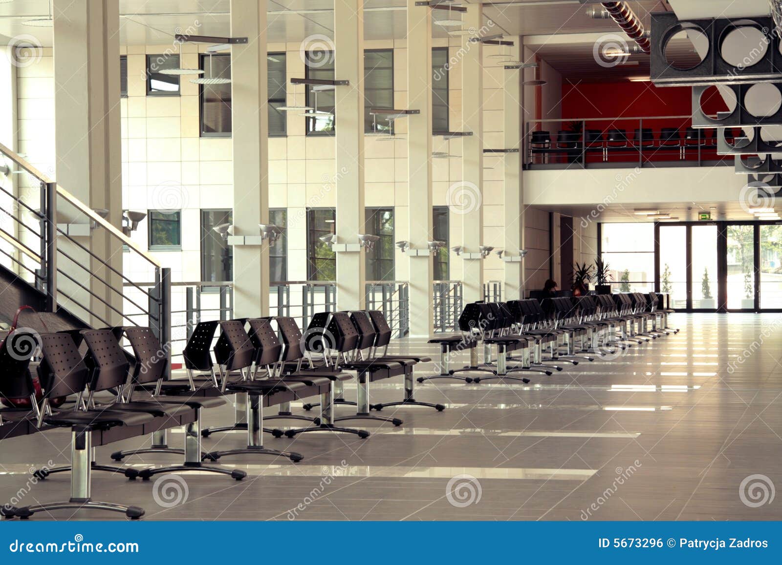 Empty Spacious Hall, Modern Interior Stock Photo - Image of building ...