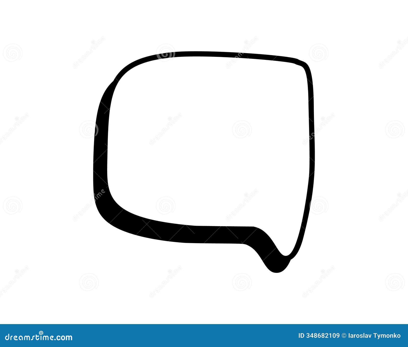 Empty Speech Bubble Vector Provides Space for Dialogue, Questions, or ...
